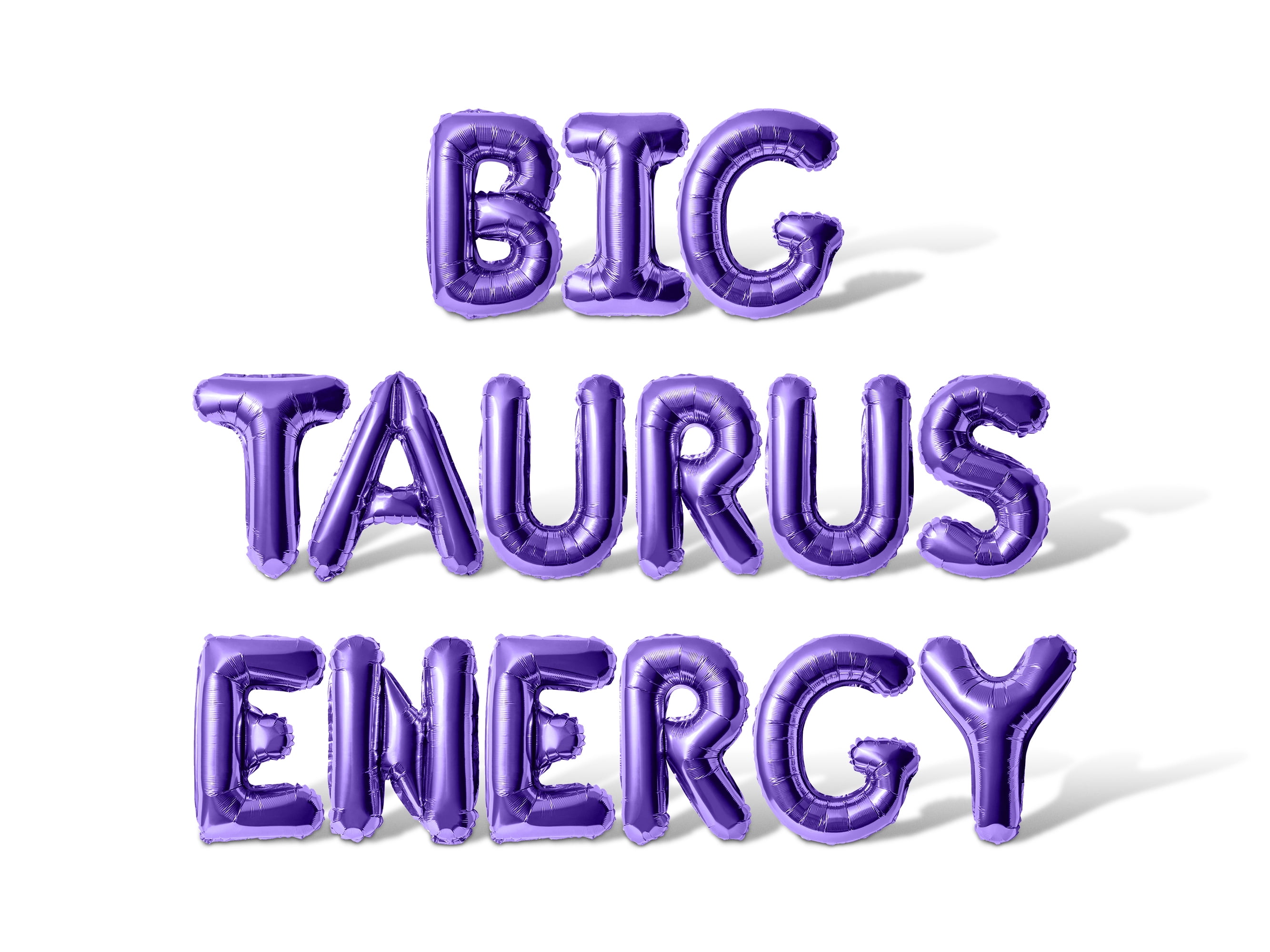 Letter Balloons - BIG TAURUS ENERGY 16" Inch Alphabet Letters Foil ...