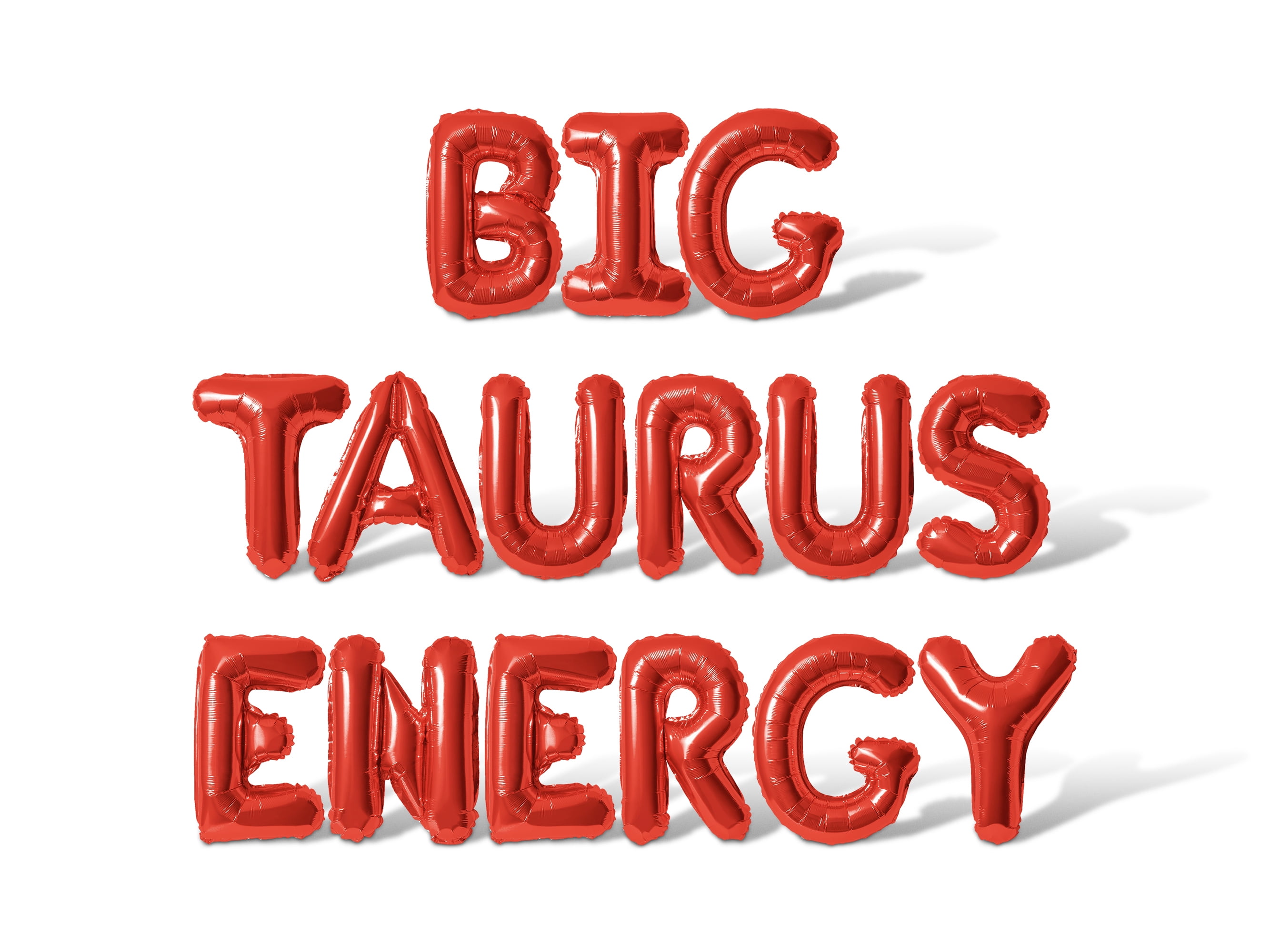 Letter Balloons - BIG TAURUS ENERGY 16" Inch Alphabet Letters Foil ...