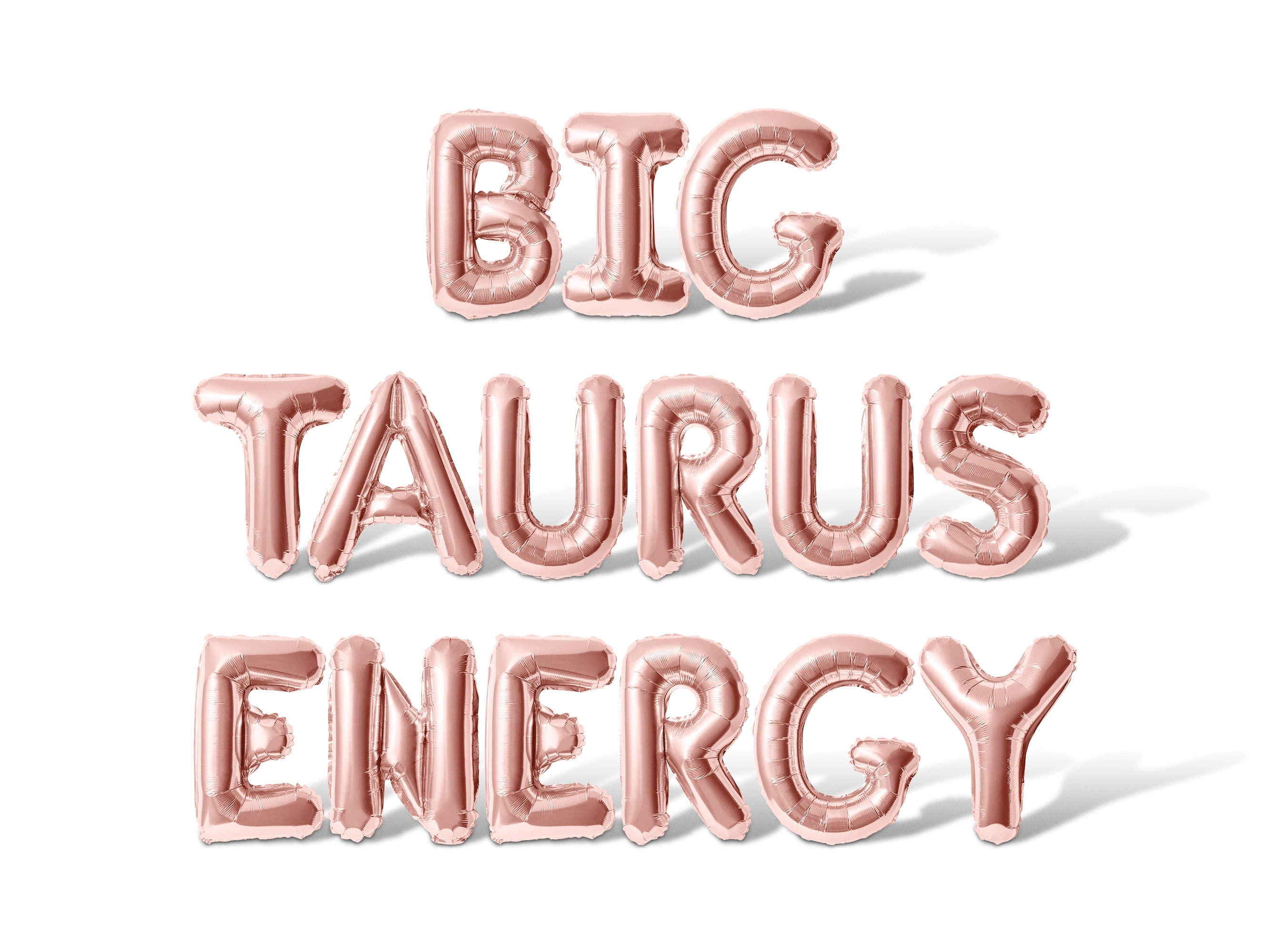 Letter Balloons - BIG TAURUS ENERGY 16" Inch Alphabet Letters Foil ...