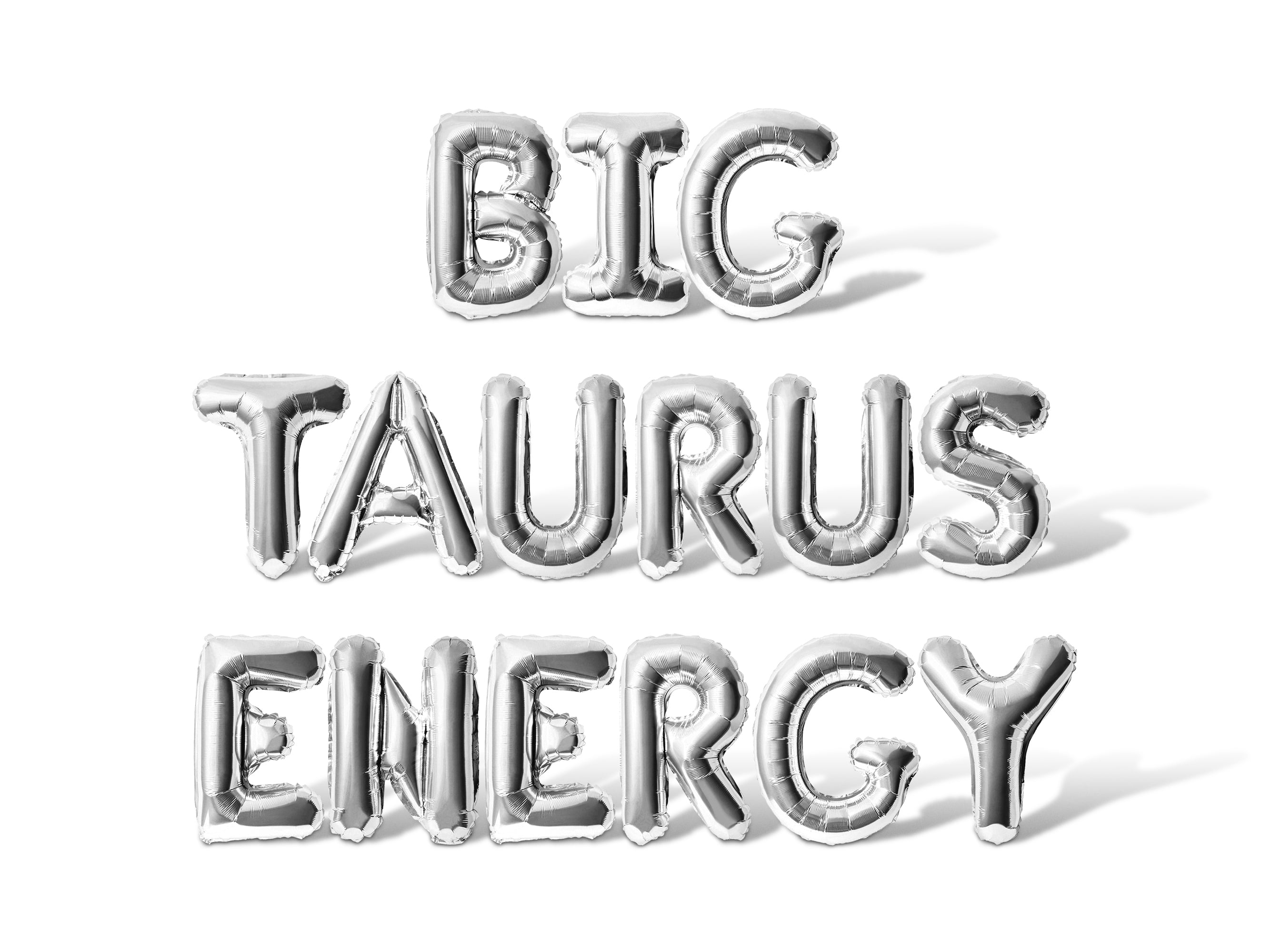 Letter Balloons - BIG TAURUS ENERGY 16" Inch Alphabet Letters Foil Mylar Balloon Birthday Party ...