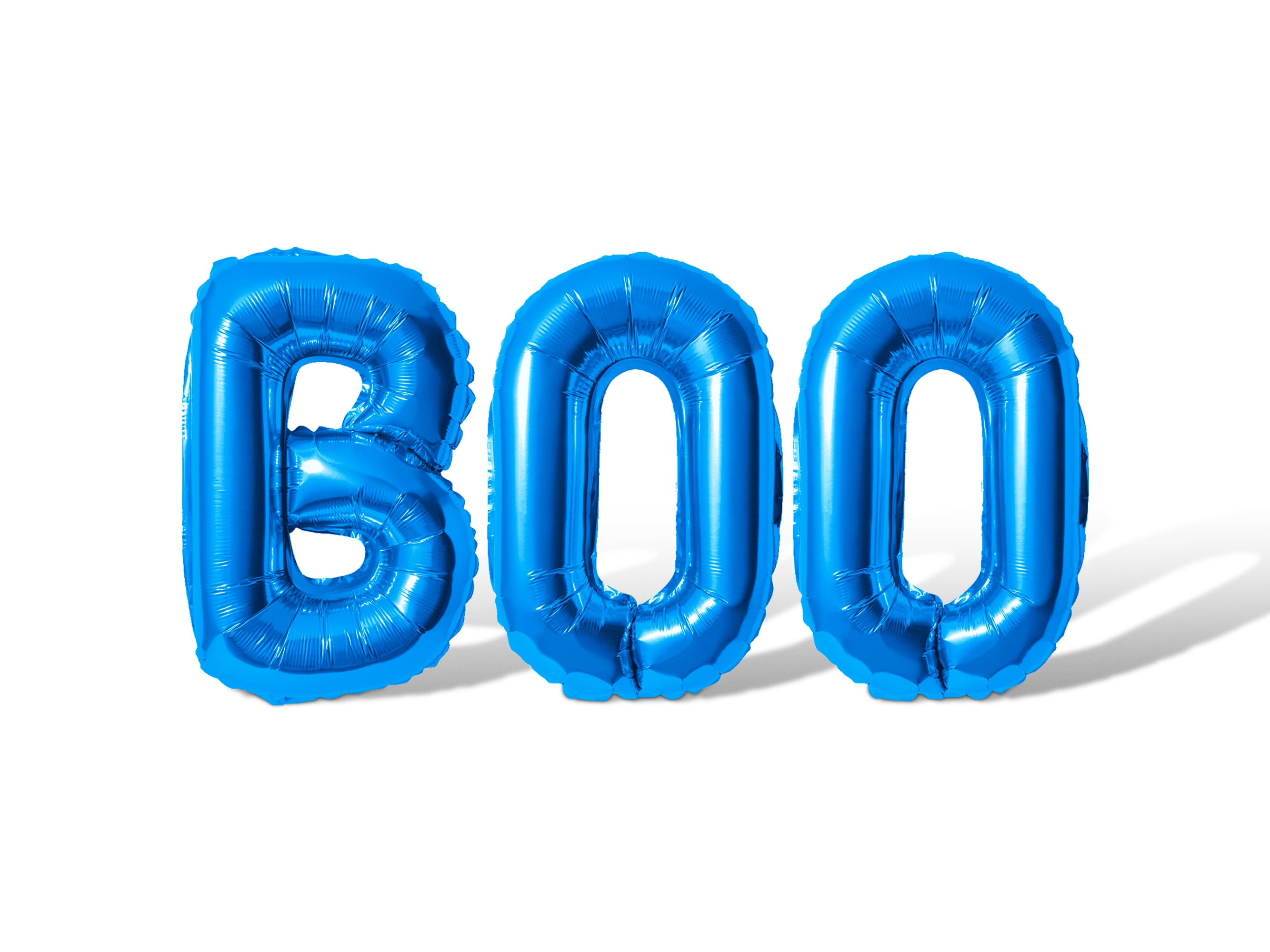 Letter Balloons - BOO 16" Inch Alphabet Letters Foil Mylar Balloon ...