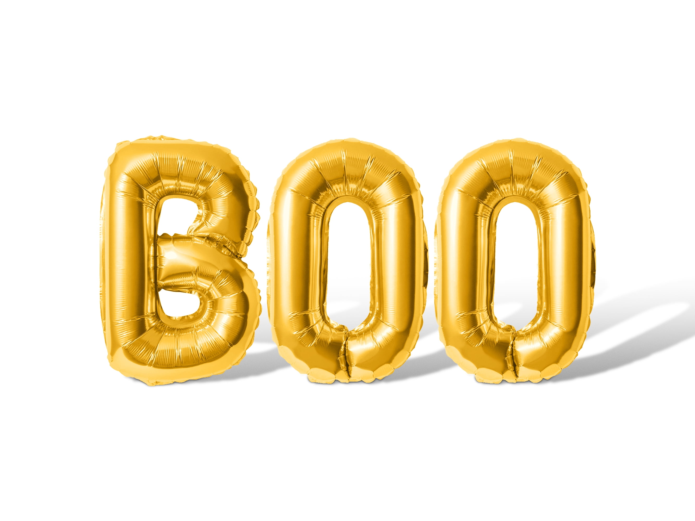 Letter Balloons - BOO 16" Inch Alphabet Letters Foil Mylar Balloon ...