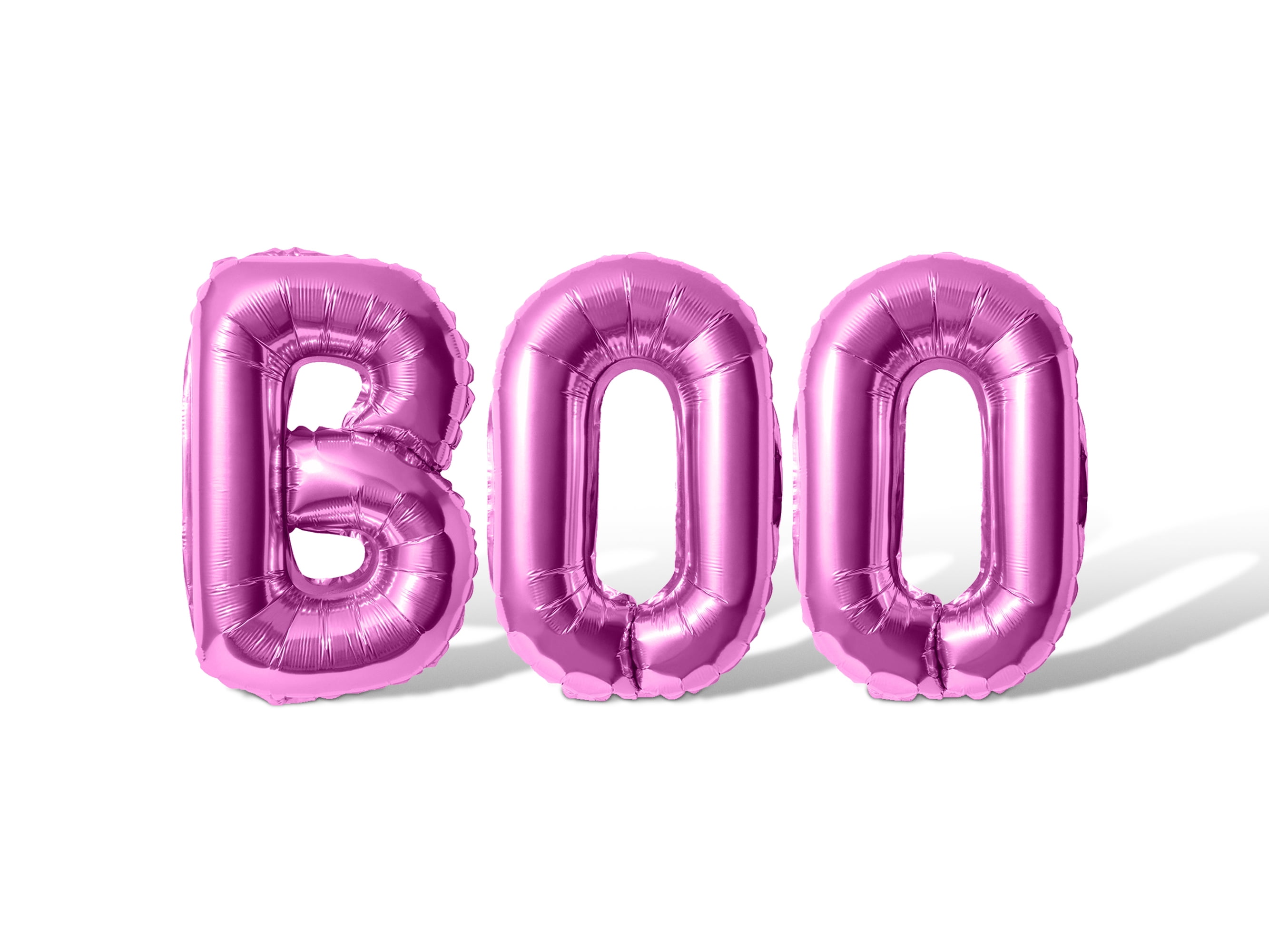 Letter Balloons - BOO 16" Inch Alphabet Letters Foil Mylar Balloon ...