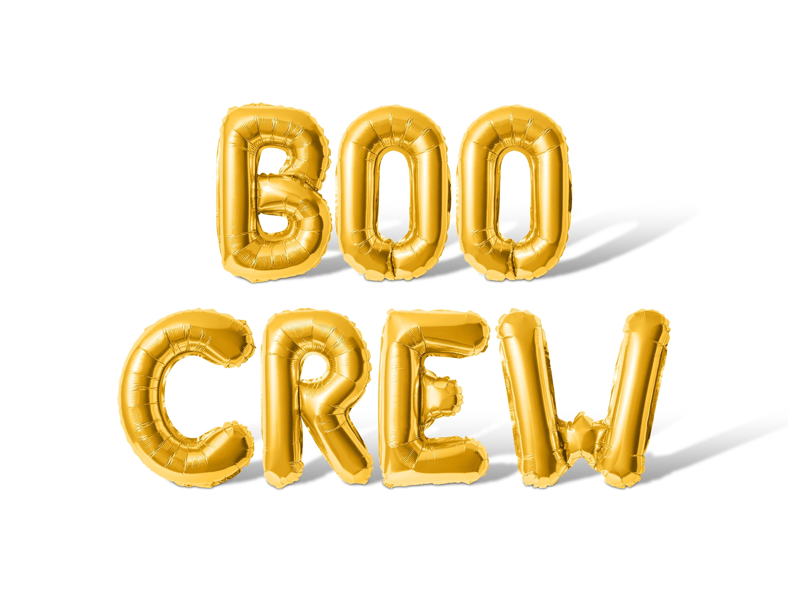 Letter Balloons - BOO CREW 16" Inch Alphabet Letters Foil Mylar Balloon ...
