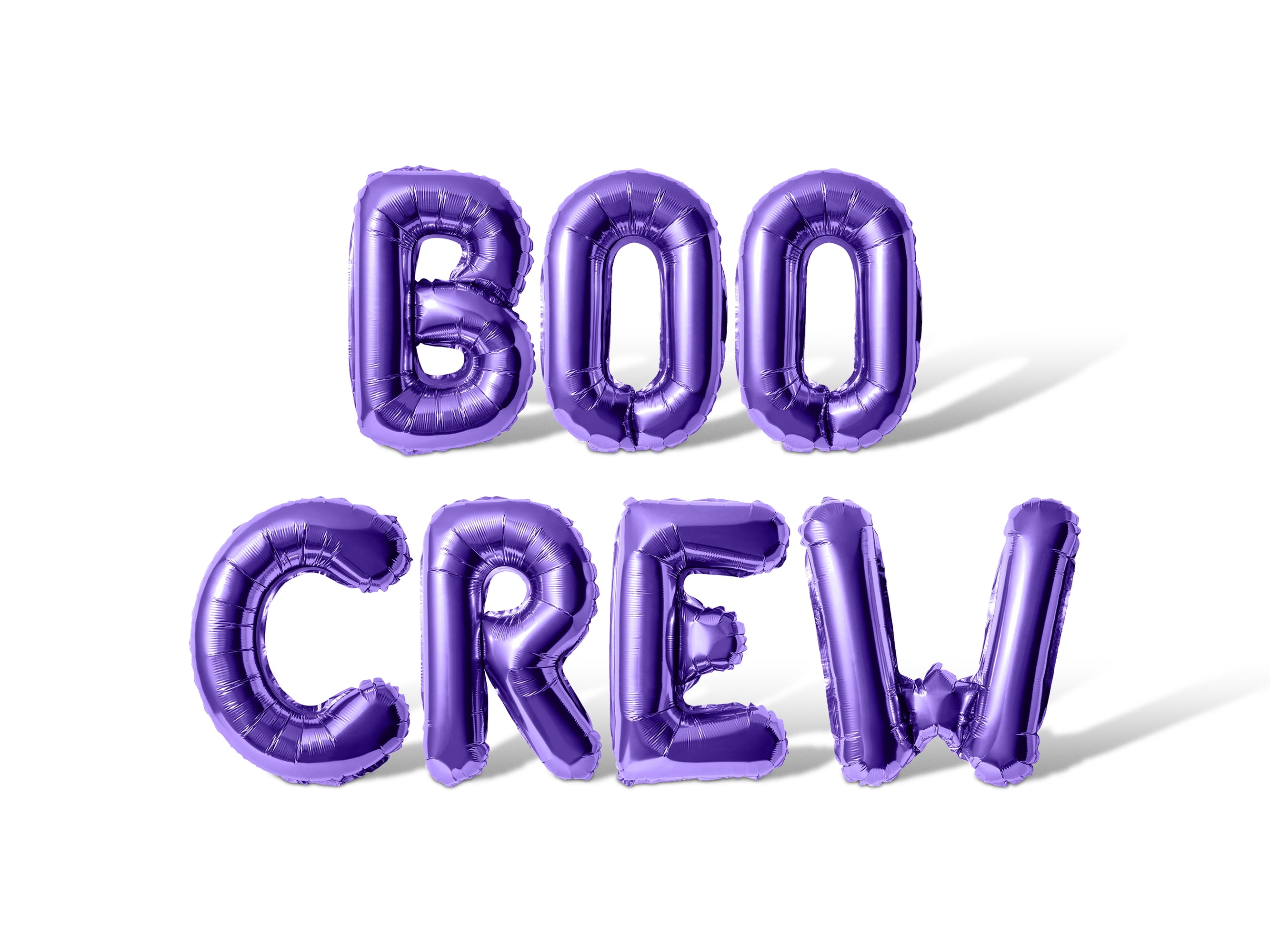 Letter Balloons - BOO CREW 16" Inch Alphabet Letters Foil Mylar Balloon ...