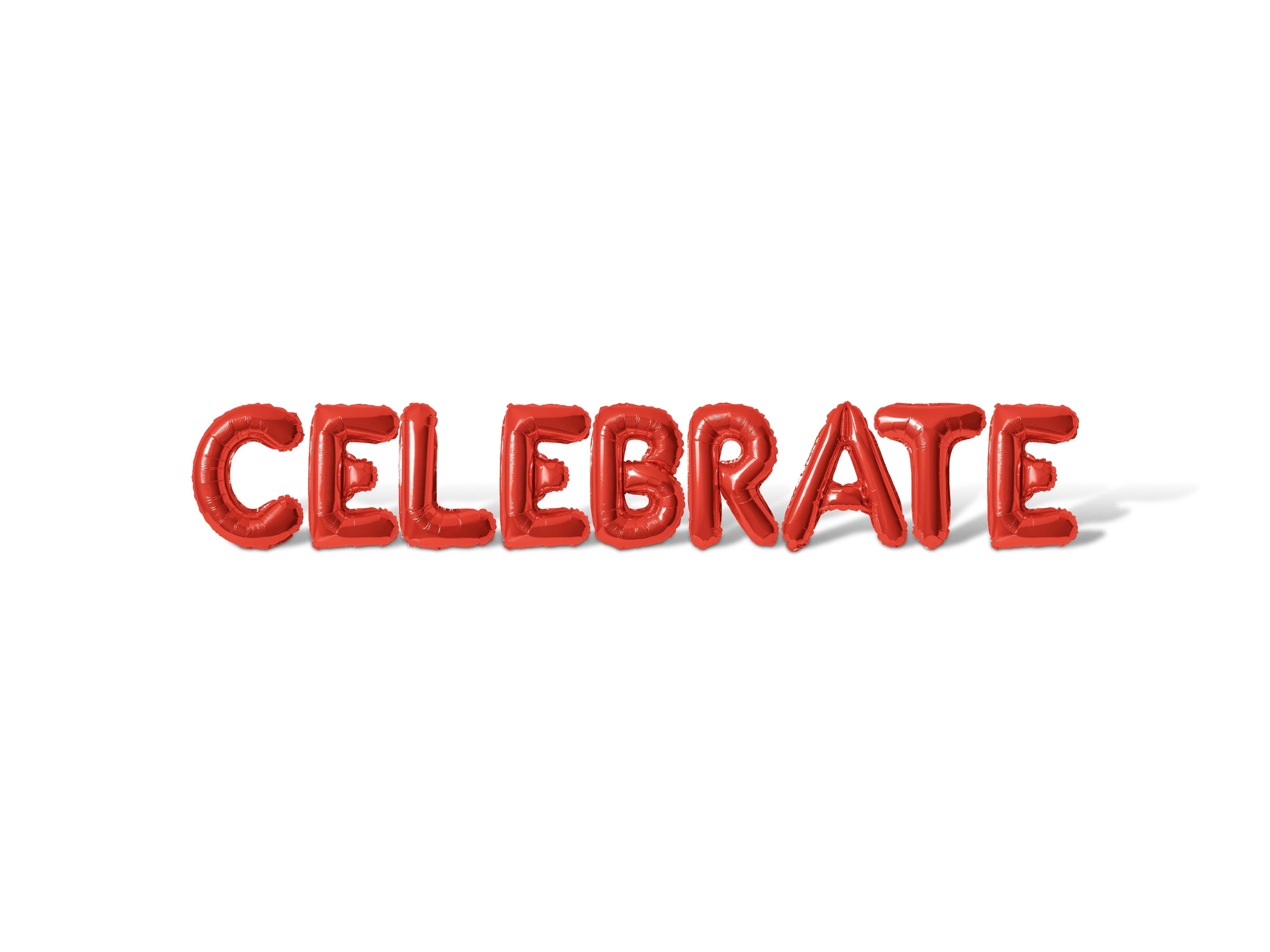 Letter Balloons - CELEBRATE 16" Inch Alphabet Letters Foil Mylar ...