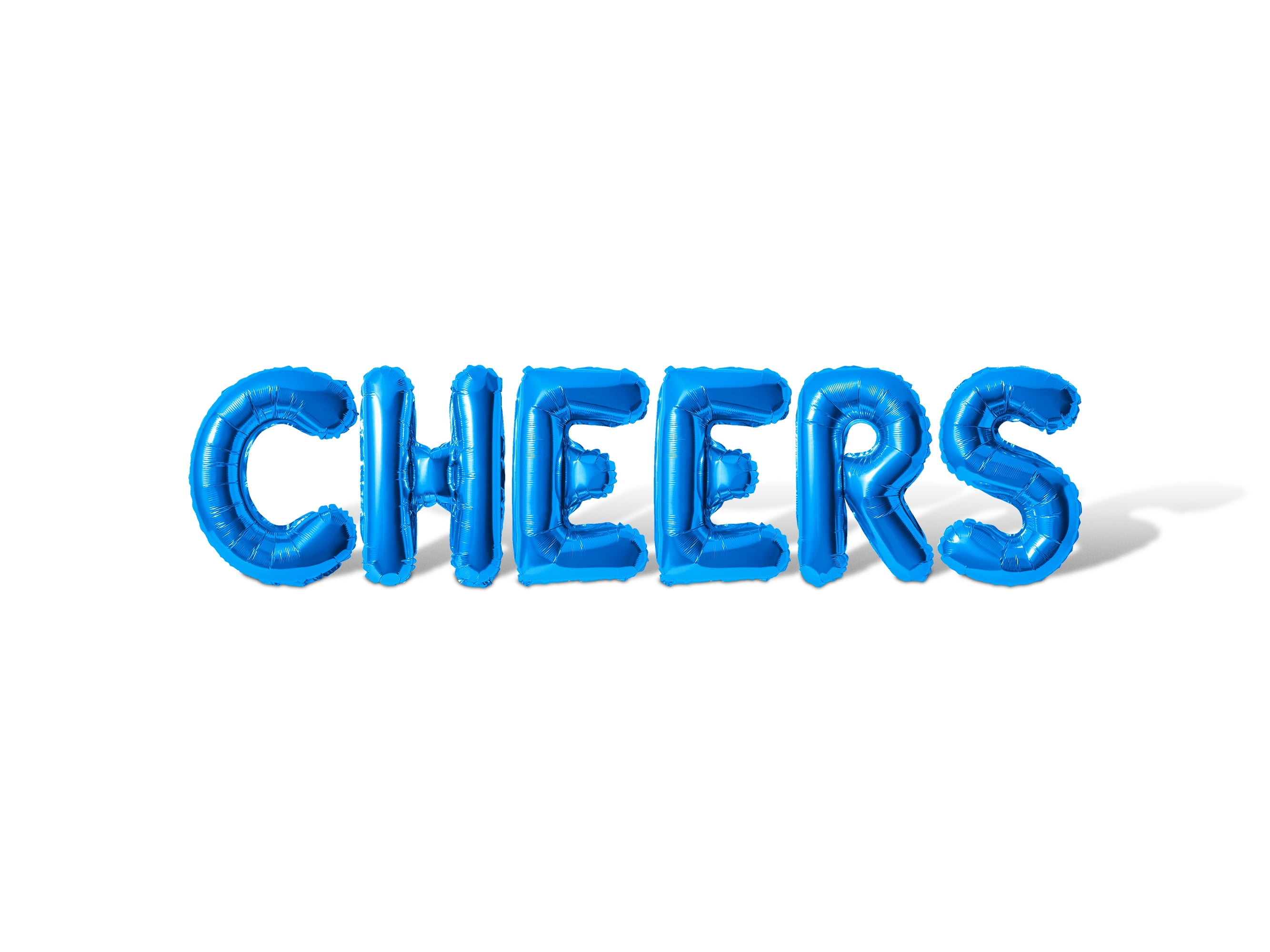 Letter Balloons - CHEERS 16" Inch Alphabet Letters Foil Mylar Balloon ...