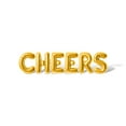Letter Balloons - CHEERS 16" Inch Alphabet Letters Foil Mylar Balloon ...