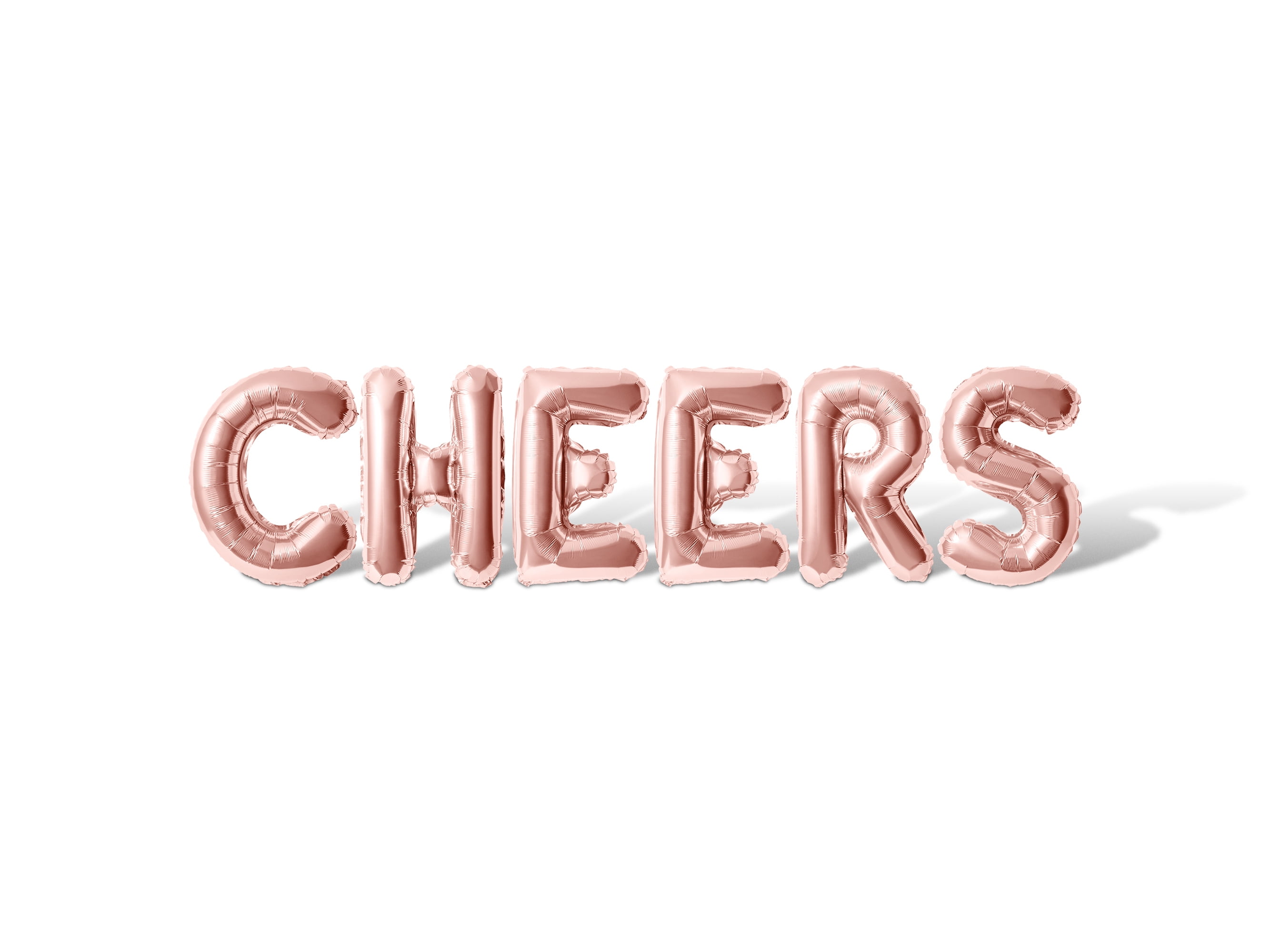 Letter Balloons - CHEERS 16" Inch Alphabet Letters Foil Mylar Balloon ...
