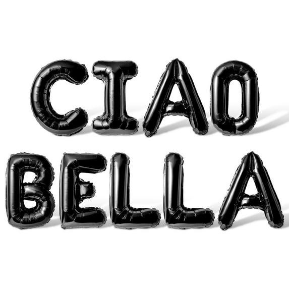 Letter Balloons - CIAO BELLA 16" Inch Alphabet Letters Foil Mylar ...