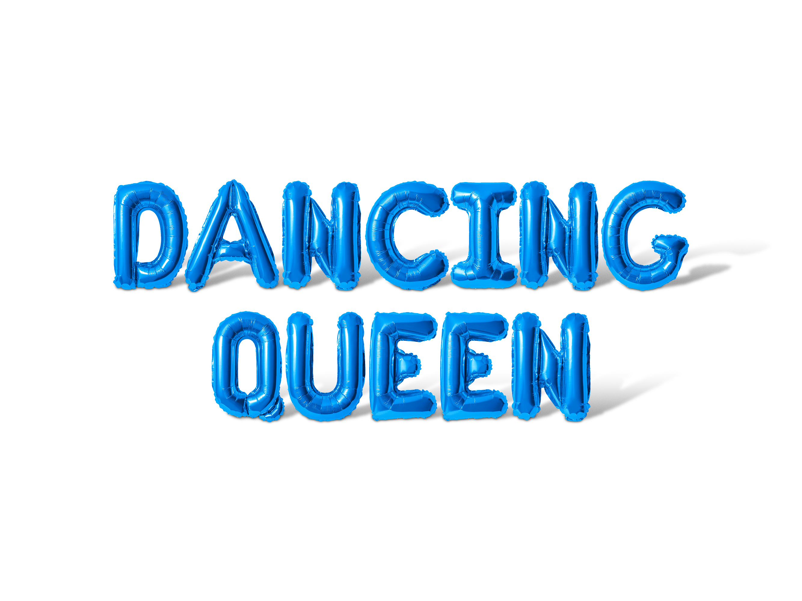 Letter Balloons - DANCING QUEEN 16" Inch Alphabet Letters Foil Mylar ...