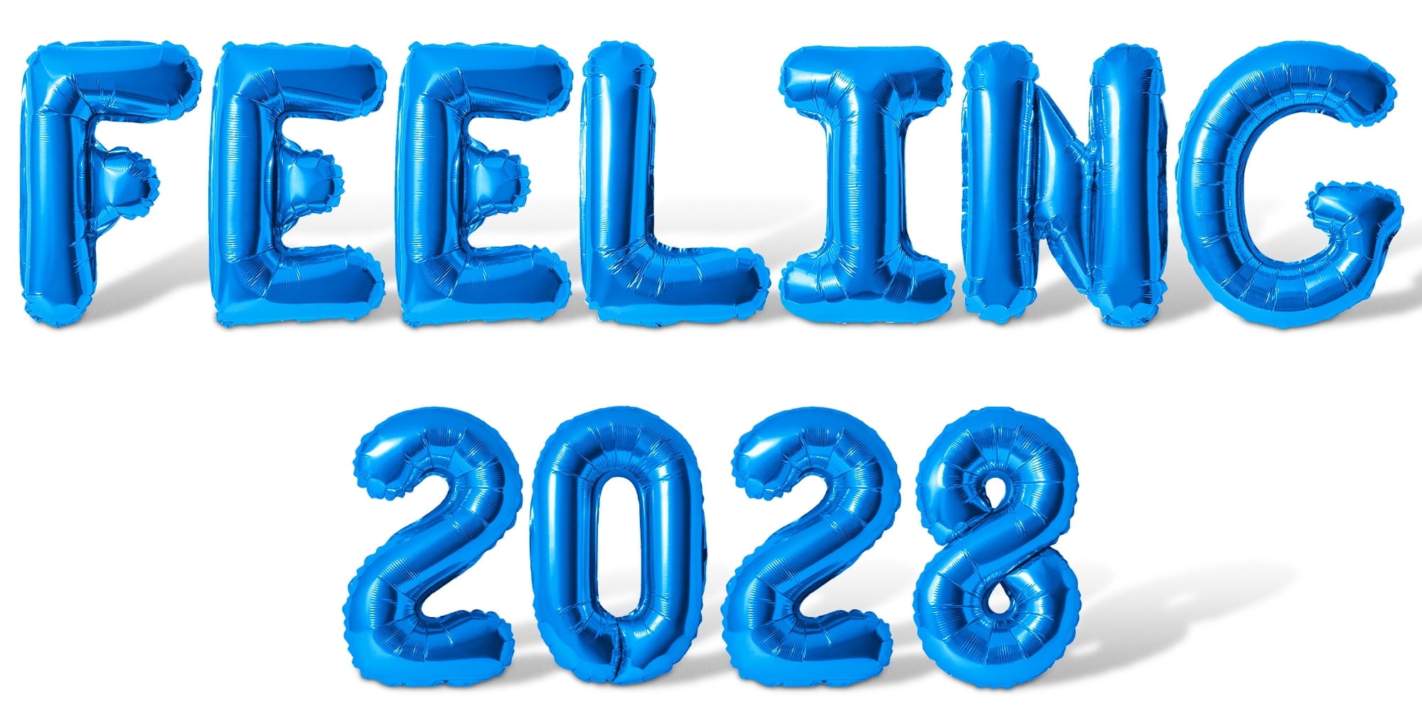 Letter Balloons - FEELING 2028 16" Inch Alphabet Letters Foil Mylar ...