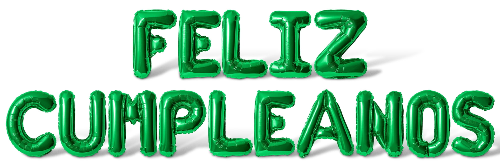 Letter Balloons - FELIZ CUMPLEANOS 16" Inch Alphabet Letters Foil Mylar ...