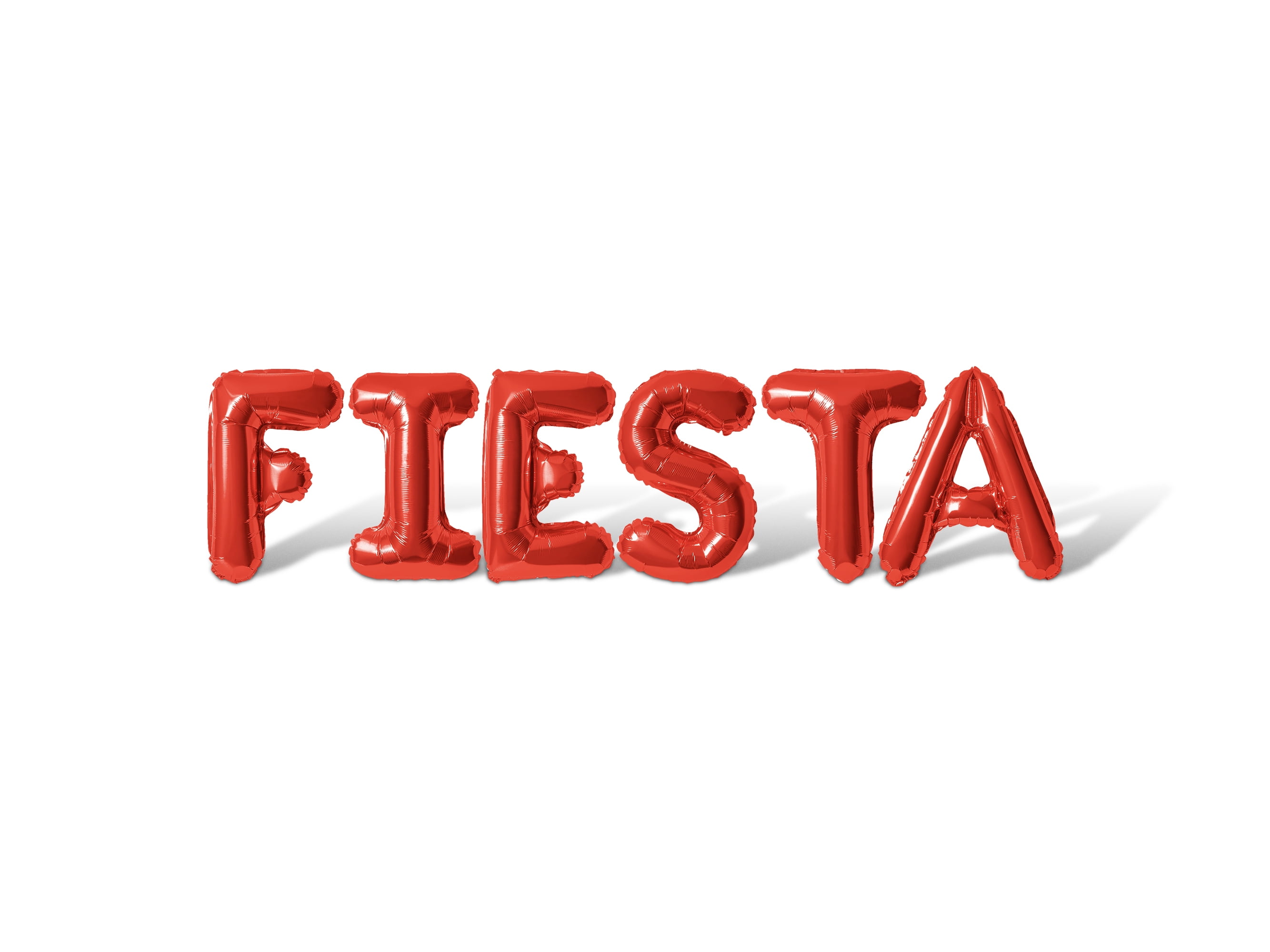 Letter Balloons - FIESTA 16" Inch Alphabet Letters Foil Mylar Balloon ...
