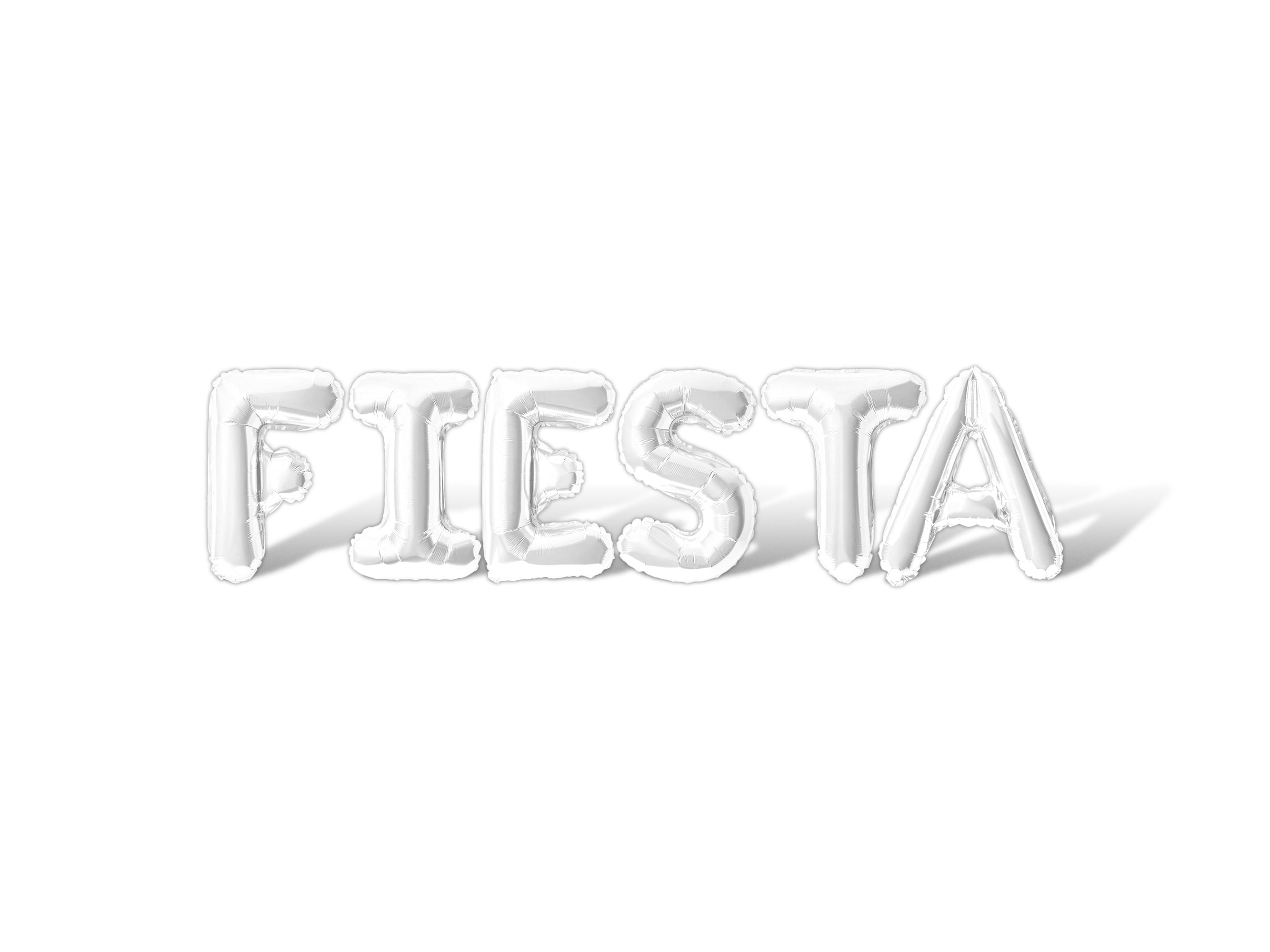 Letter Balloons - FIESTA 16" Inch Alphabet Letters Foil Mylar Balloon ...