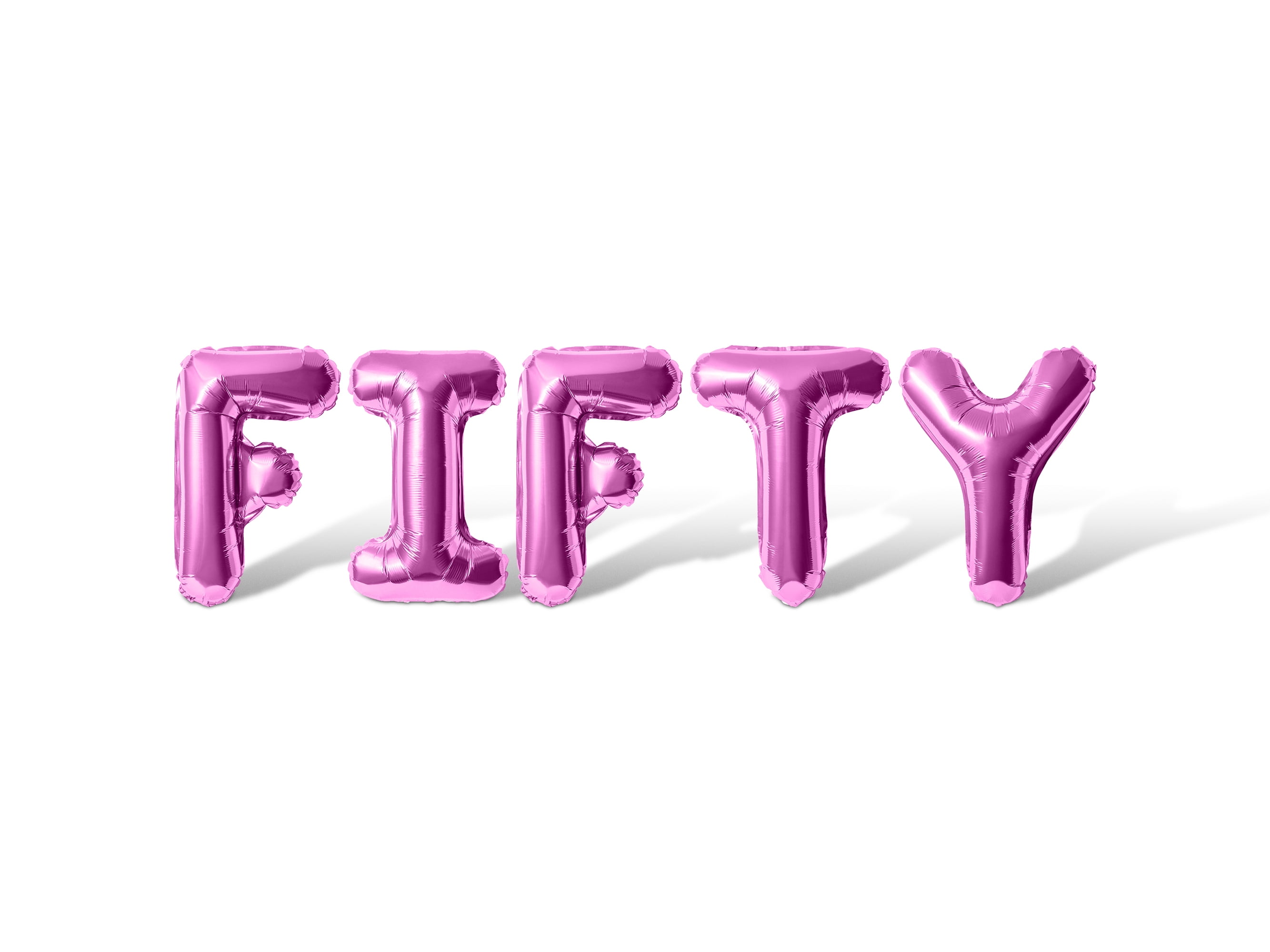 Letter Balloons - FIFTY 16" Inch Alphabet Letters Foil Mylar Balloon ...