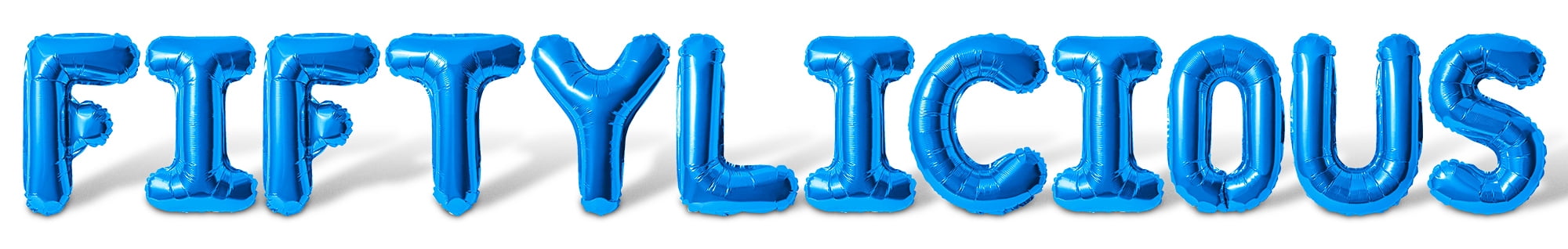 Letter Balloons - FIFTYLICIOUS 16" Inch Alphabet Letters Foil Mylar ...