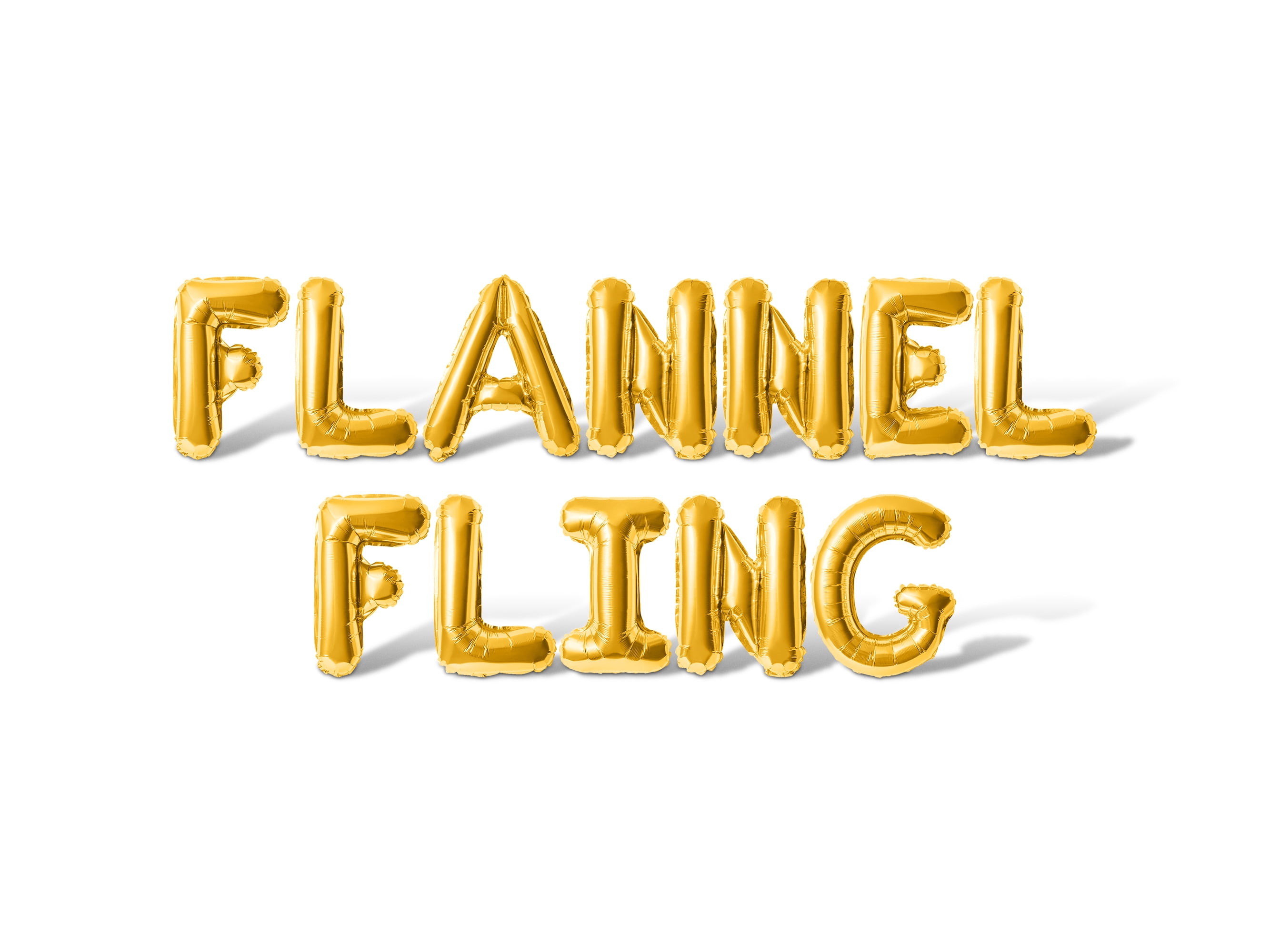 Letter Balloons - FLANNEL FLING 16" Inch Alphabet Letters Foil Mylar ...