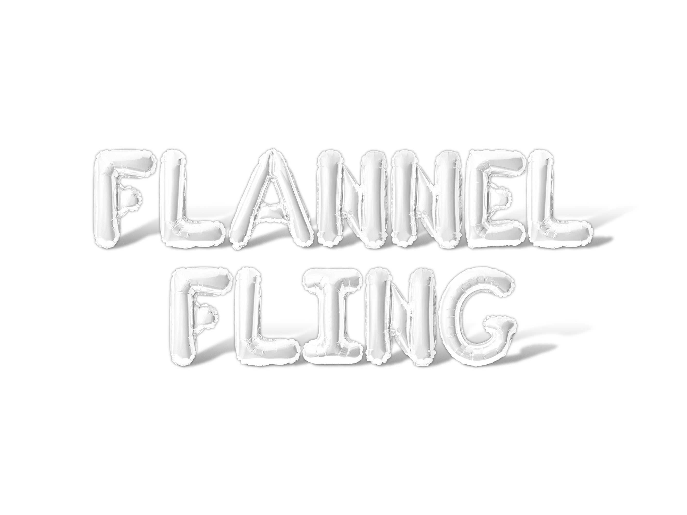 Letter Balloons - FLANNEL FLING 16" Inch Alphabet Letters Foil Mylar ...