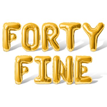 Letter Balloons - ONE LESS LONELY GIRL 16" Inch Alphabet Letters Foil ...