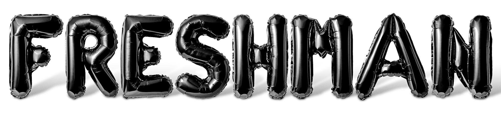 Letter Balloons - FRESHMAN 16" Inch Alphabet Letters Foil Mylar Balloon ...