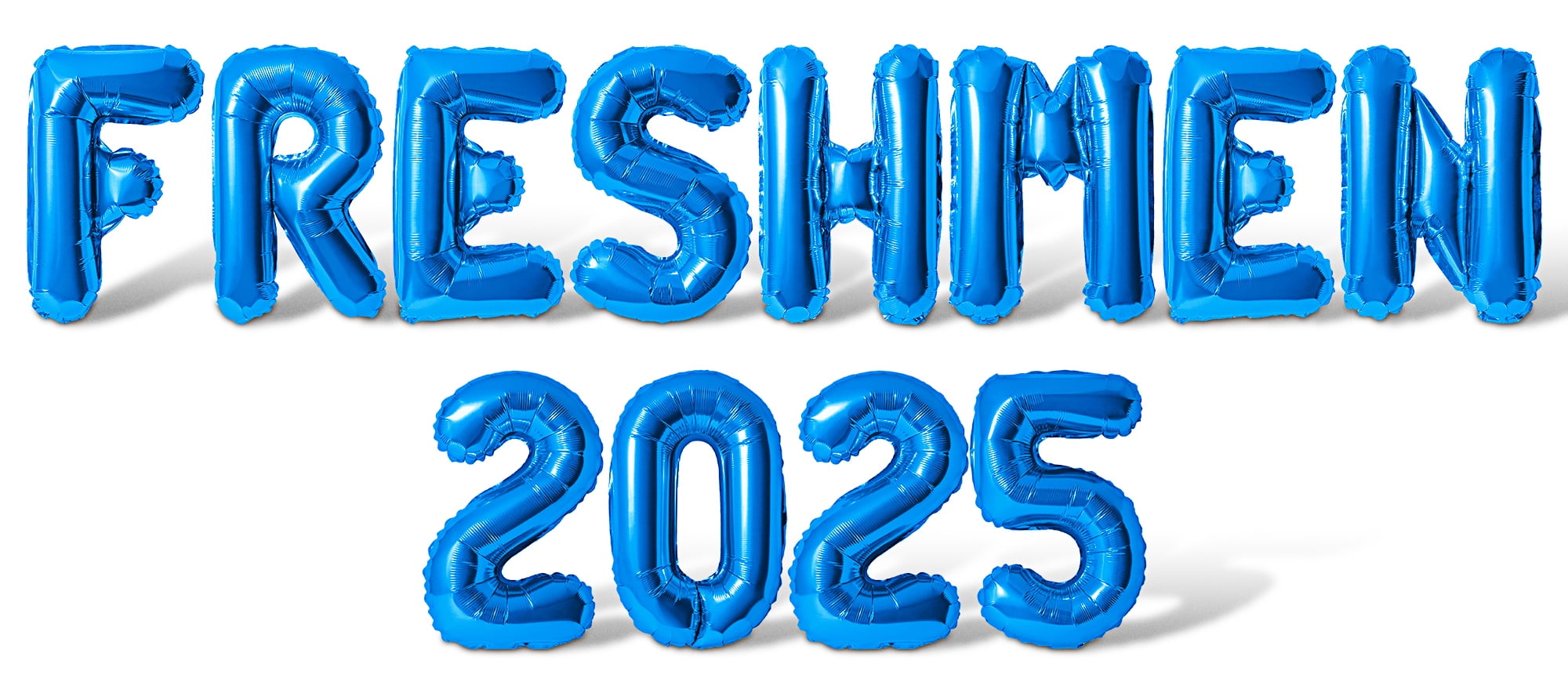 Letter Balloons - FRESHMEN 2025 16" Inch Alphabet Letters Foil Mylar Balloon Freshman Year Party ...