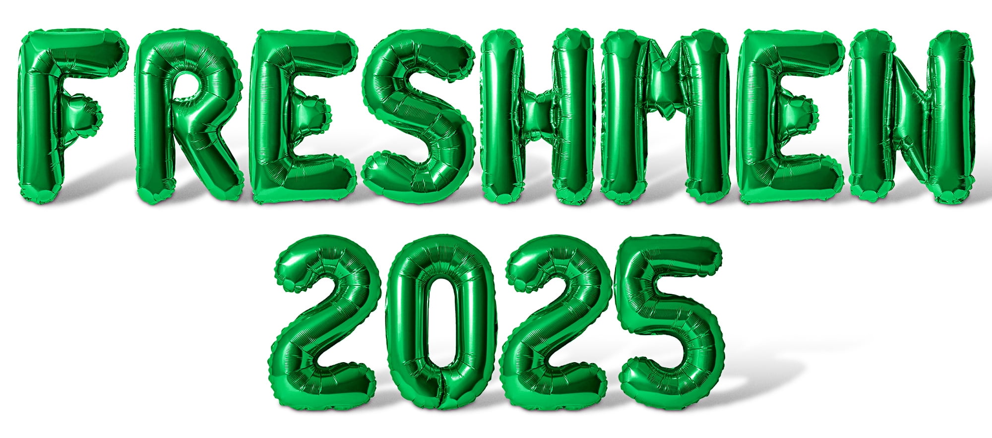 Letter Balloons - FRESHMEN 2025 16" Inch Alphabet Letters Foil Mylar ...