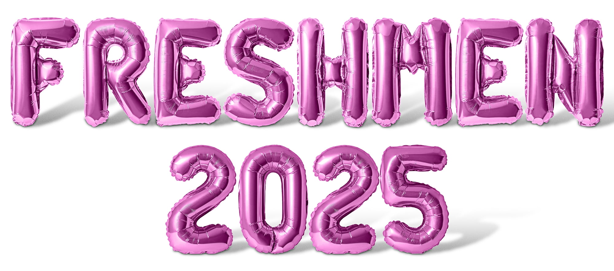 Letter Balloons - FRESHMEN 2025 16" Inch Alphabet Letters Foil Mylar ...