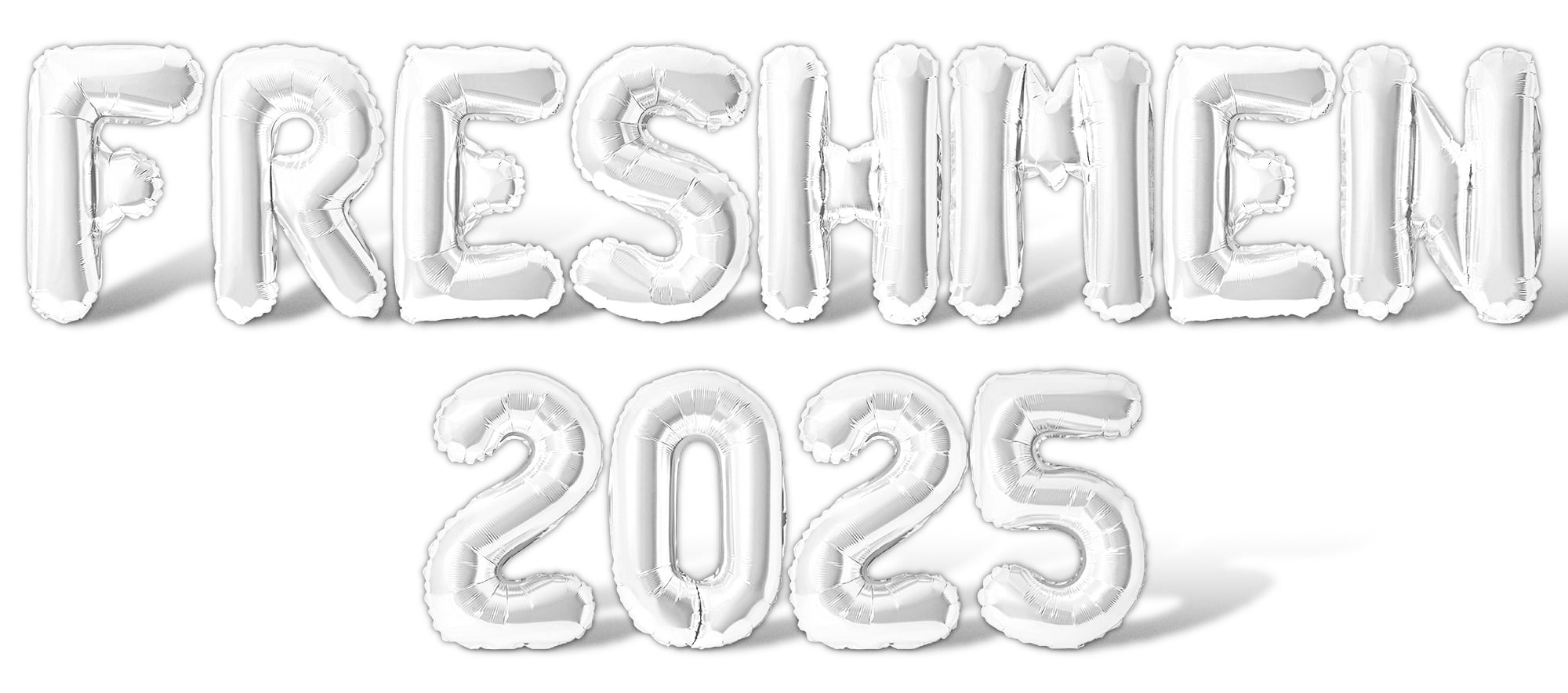 Letter Balloons - FRESHMEN 2025 16" Inch Alphabet Letters Foil Mylar ...