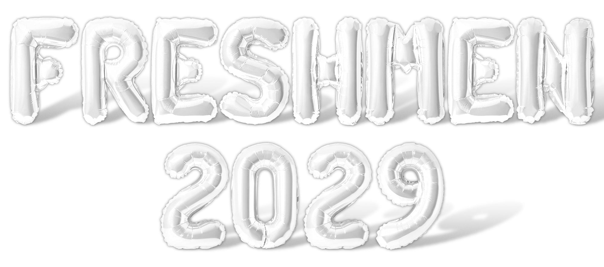 Letter Balloons - FRESHMEN 2029 16" Inch Alphabet Letters Foil Mylar ...