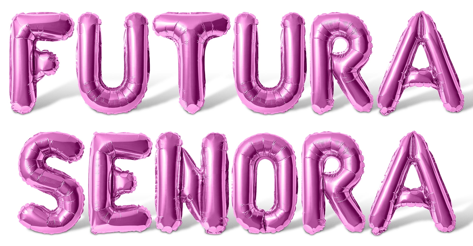 Letter Balloons - FUTURA SENORA 16" Inch Alphabet Letters Foil Mylar ...