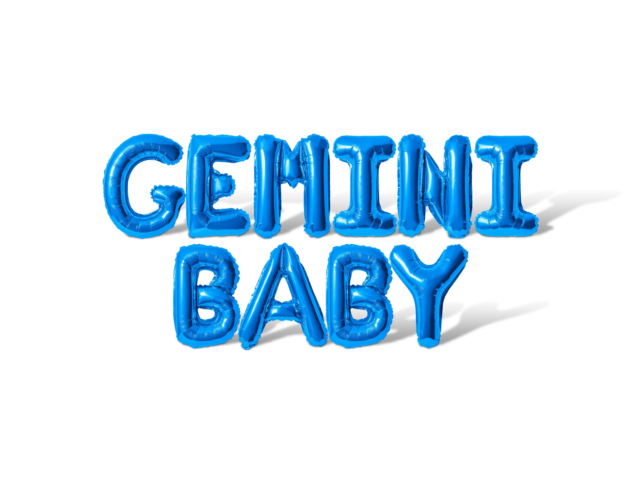 Letter Balloons - GEMINI BABY 16" Inch Alphabet Letters Foil Mylar ...