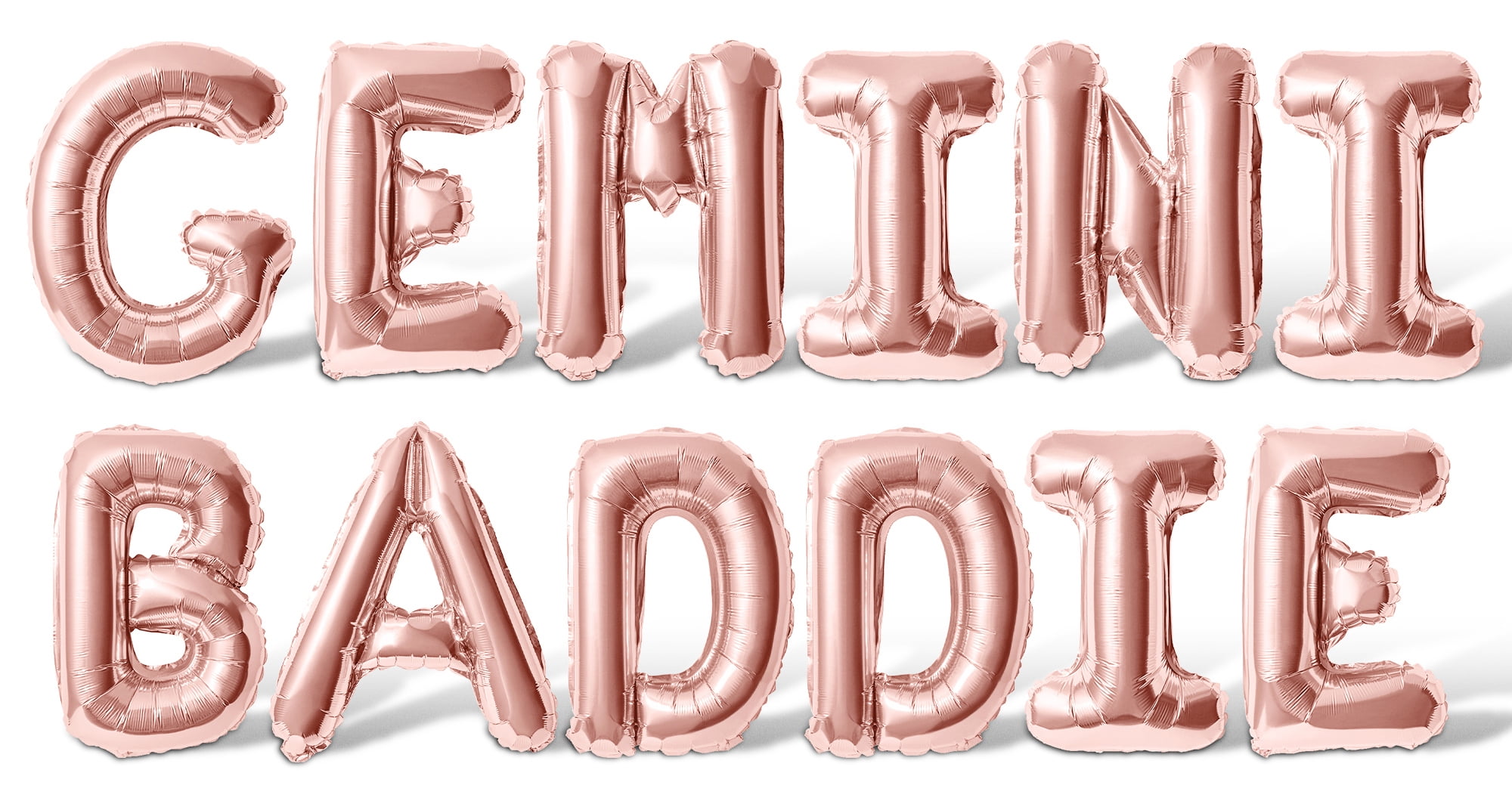 Letter Balloons - GEMINI BADDIE 16" Inch Alphabet Letters Foil Mylar ...