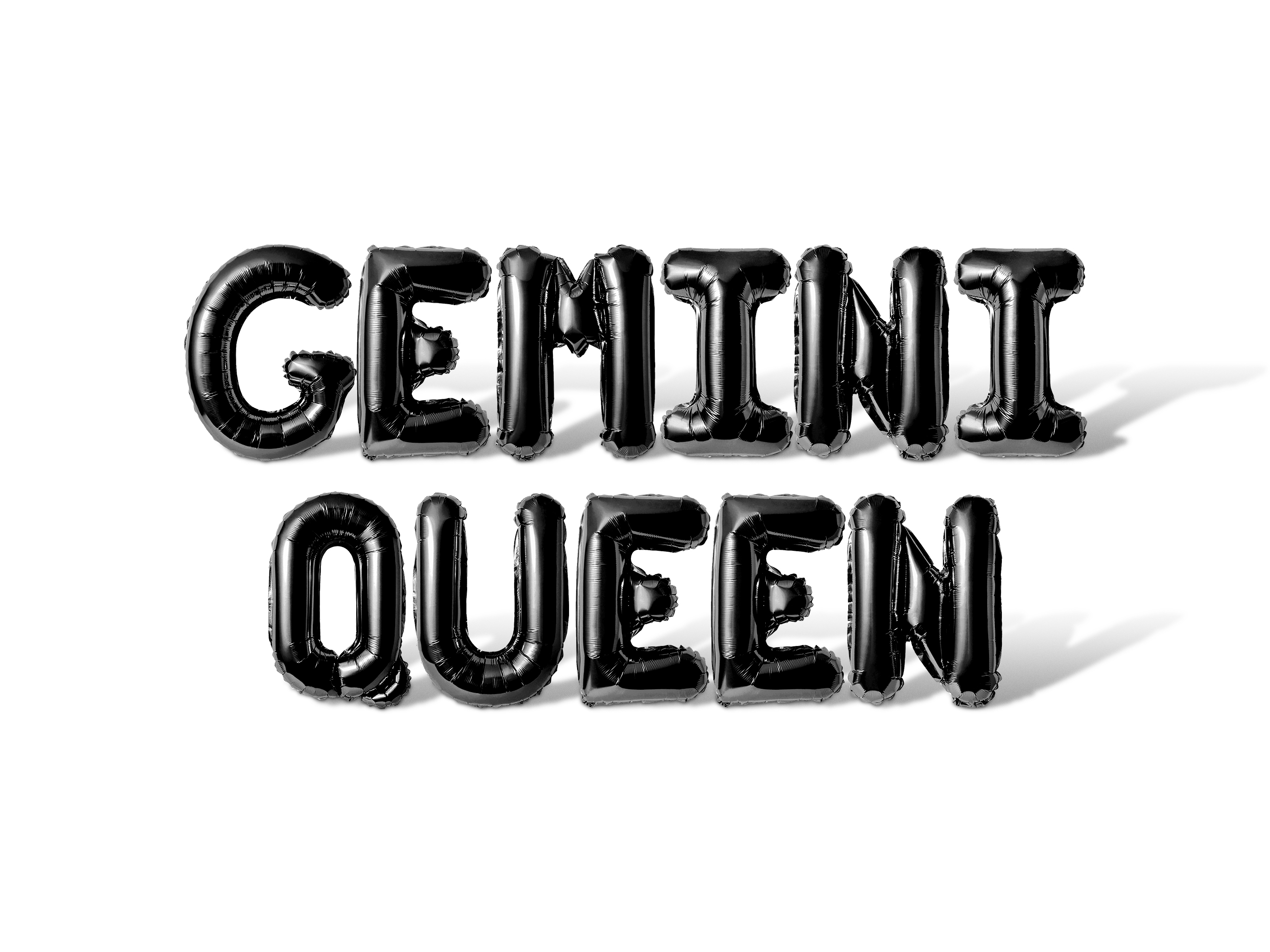 Letter Balloons - GEMINI QUEEN 16" Inch Alphabet Letters Foil Mylar ...