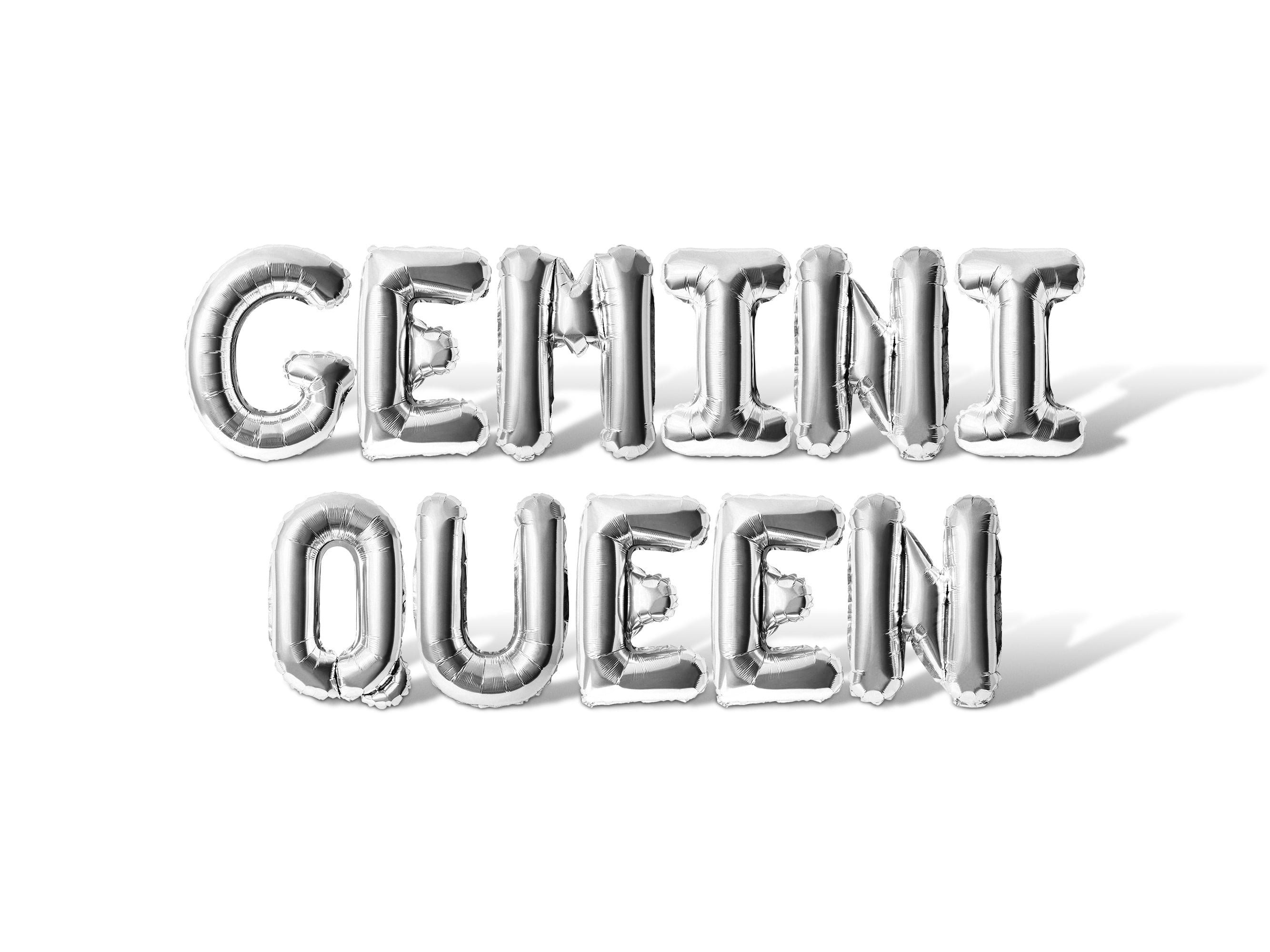 Letter Balloons - GEMINI QUEEN 16" Inch Alphabet Letters Foil Mylar ...