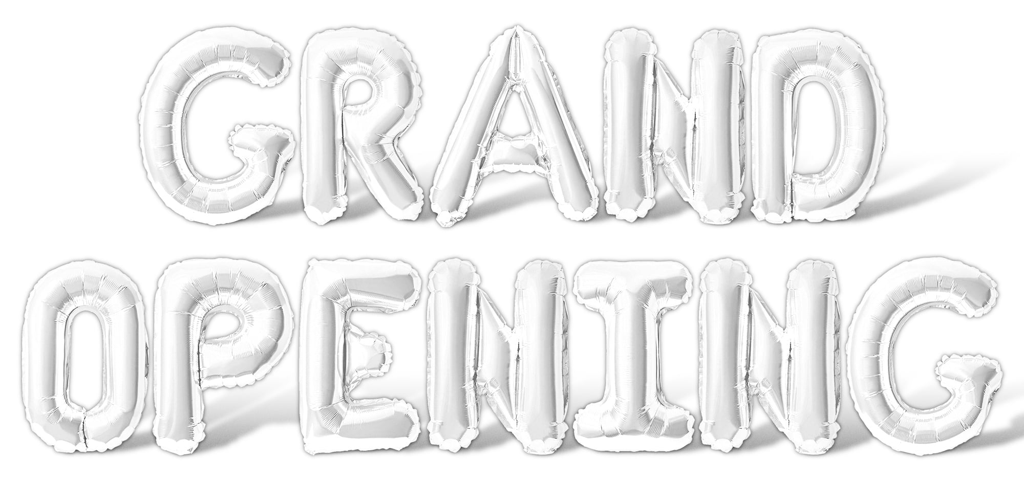 Letter Balloons - GRAND OPENING 16" Inch Alphabet Letters Foil Mylar ...