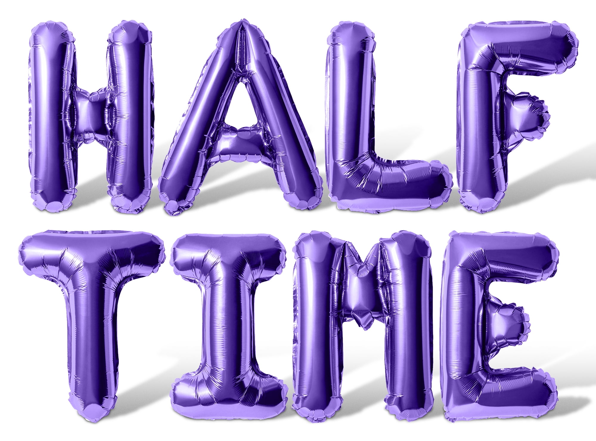 Letter Balloons - HALF TIME 16" Inch Alphabet Letters Foil Mylar ...