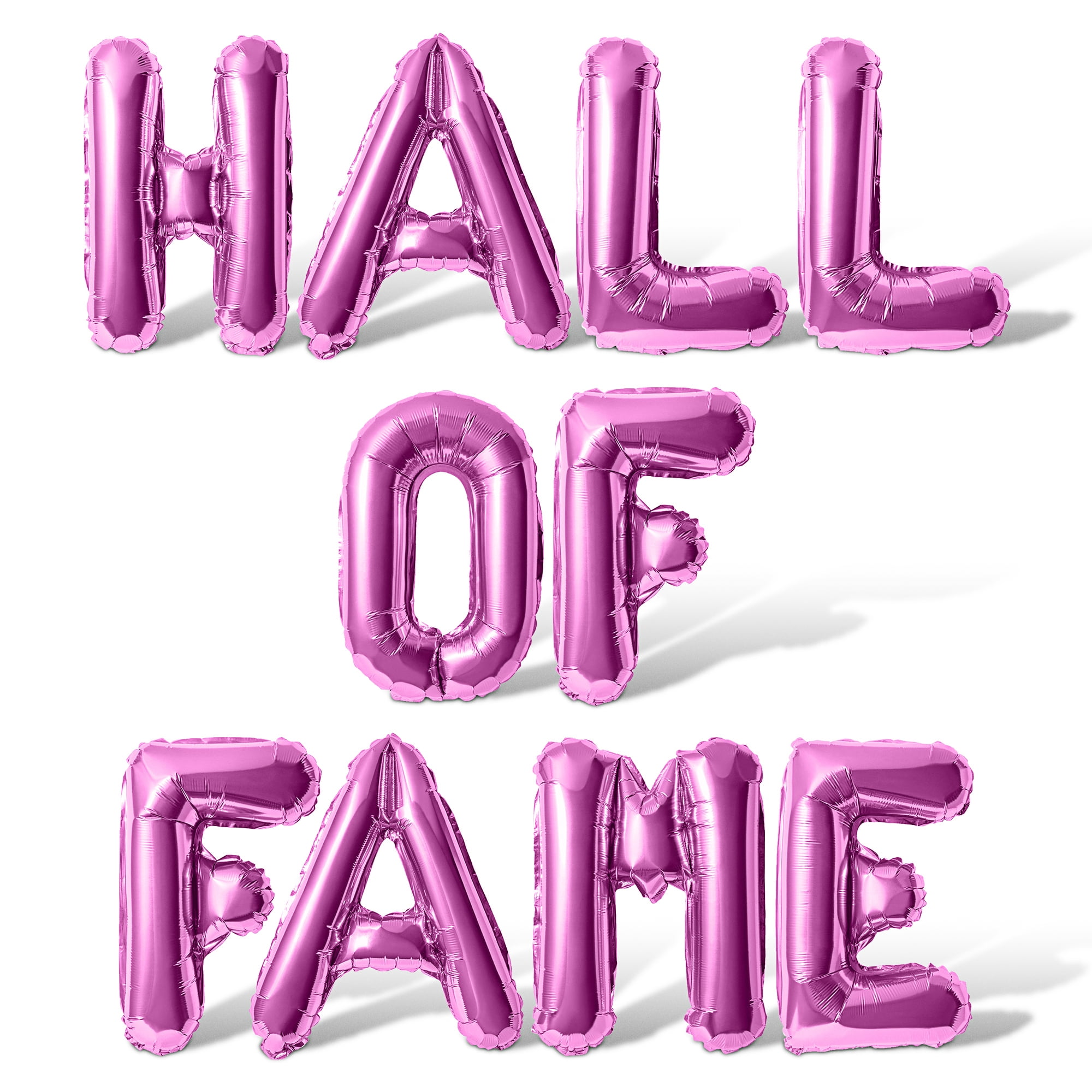 Letter Balloons - HALL OF FAME 16" Inch Alphabet Letters Foil Mylar ...