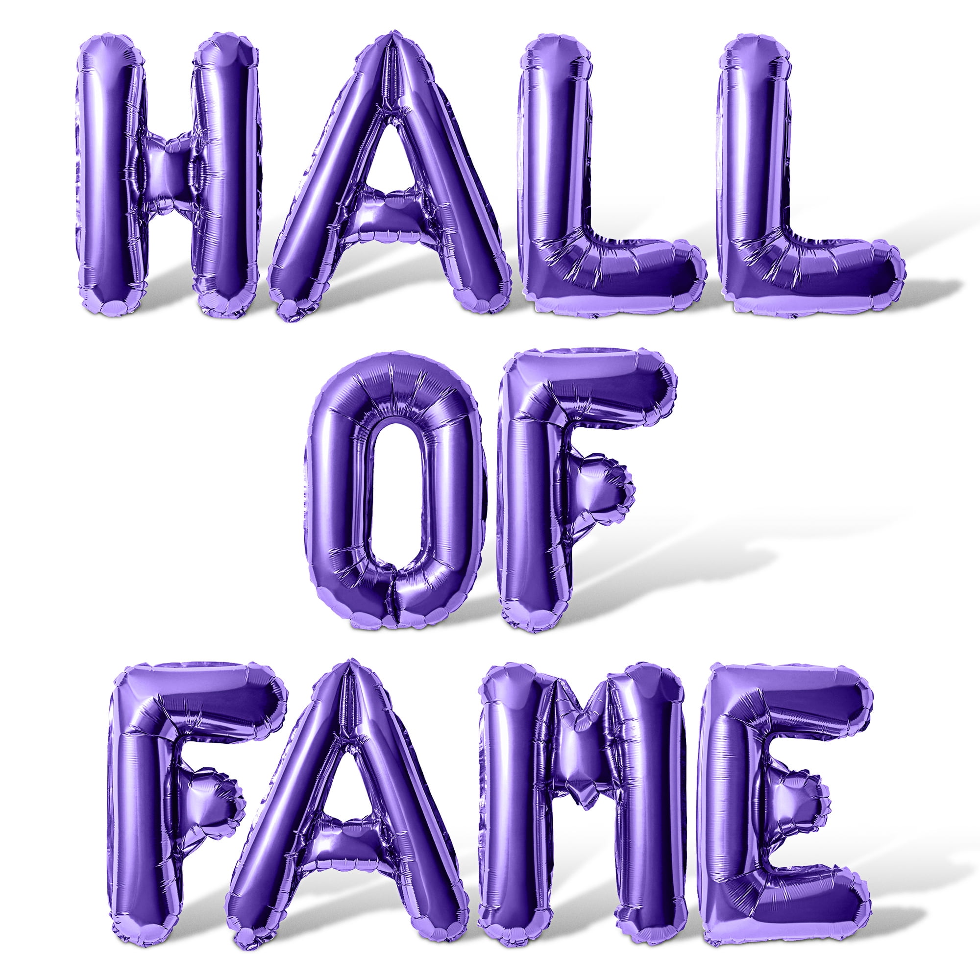 Letter Balloons - HALL OF FAME 16" Inch Alphabet Letters Foil Mylar ...