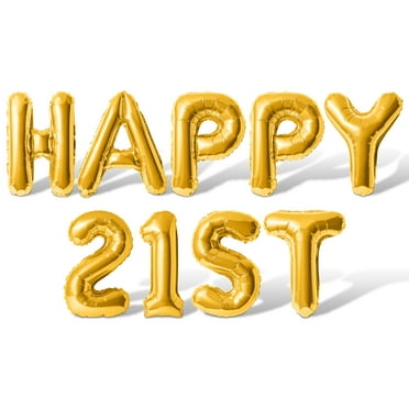 Cursive Script Letter Balloons - AQUARIUS BABE 16" Inch Alphabet ...