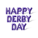 Letter Balloons - HAPPY DERBY DAY 16" Inch Alphabet Letters Foil Mylar ...