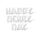 Letter Balloons - HAPPY DERBY DAY 16" Inch Alphabet Letters Foil Mylar ...