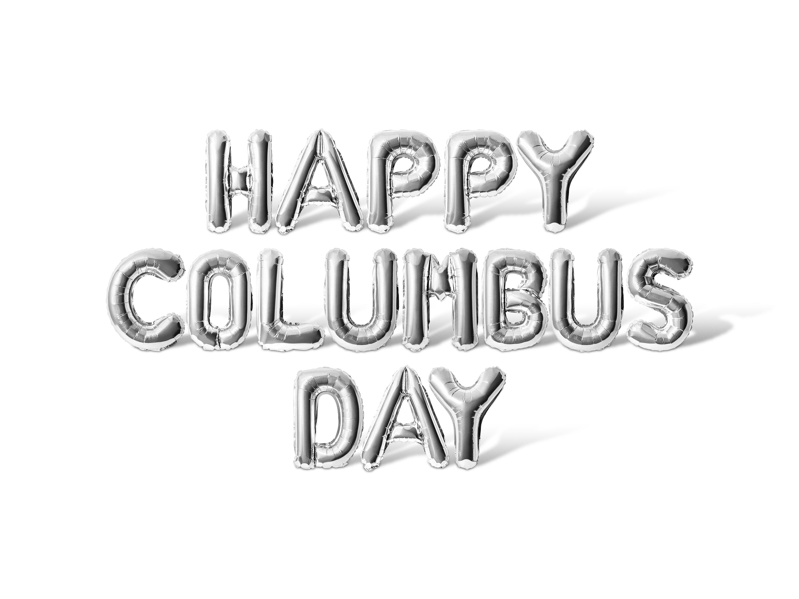 Letter Balloons - HAPPY INDIGENOUS PEOPLES DAY 16" Inch Alphabet ...