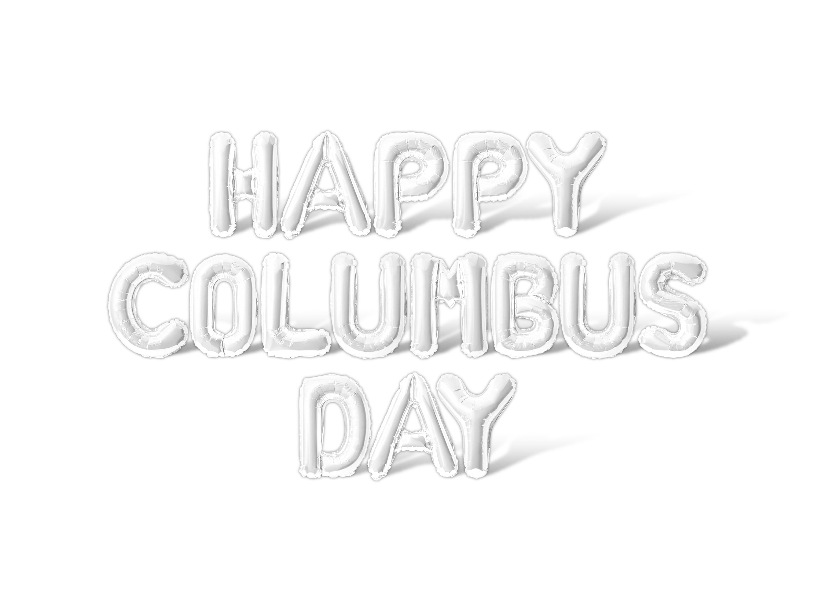 Letter Balloons - HAPPY INDIGENOUS PEOPLES DAY 16" Inch Alphabet ...