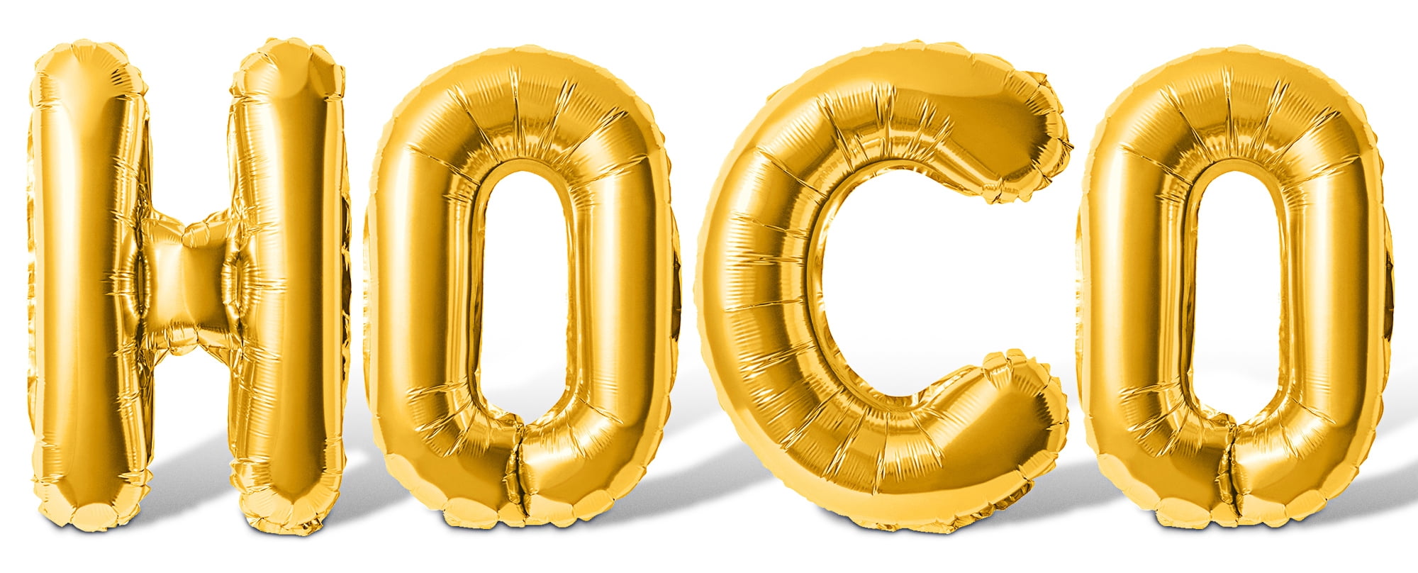 Letter Balloons - HOCO 16" Inch Alphabet Letters Foil Mylar Balloon ...