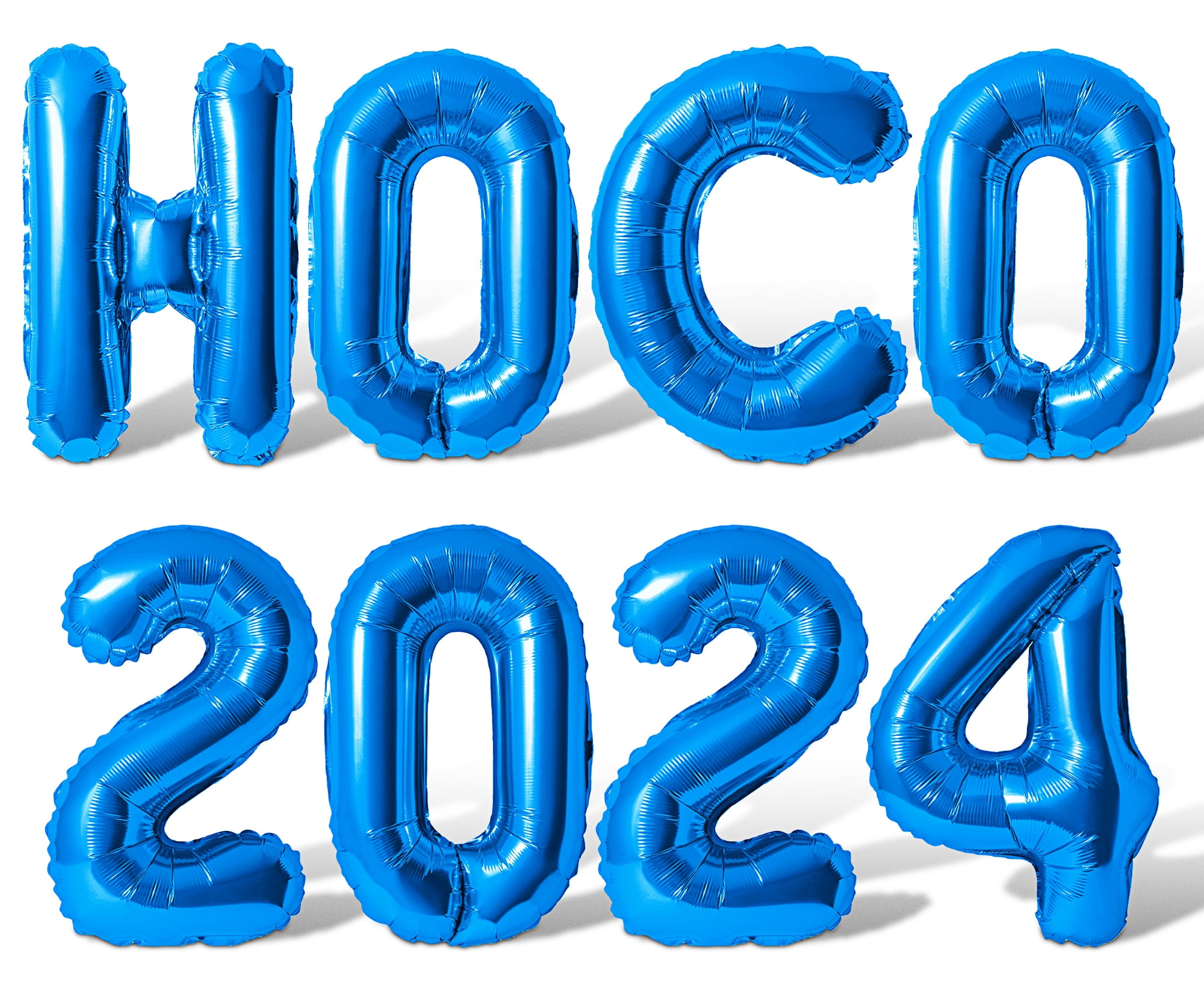 Letter Balloons - HOCO 2024 16" Inch Alphabet Letters Foil Mylar ...