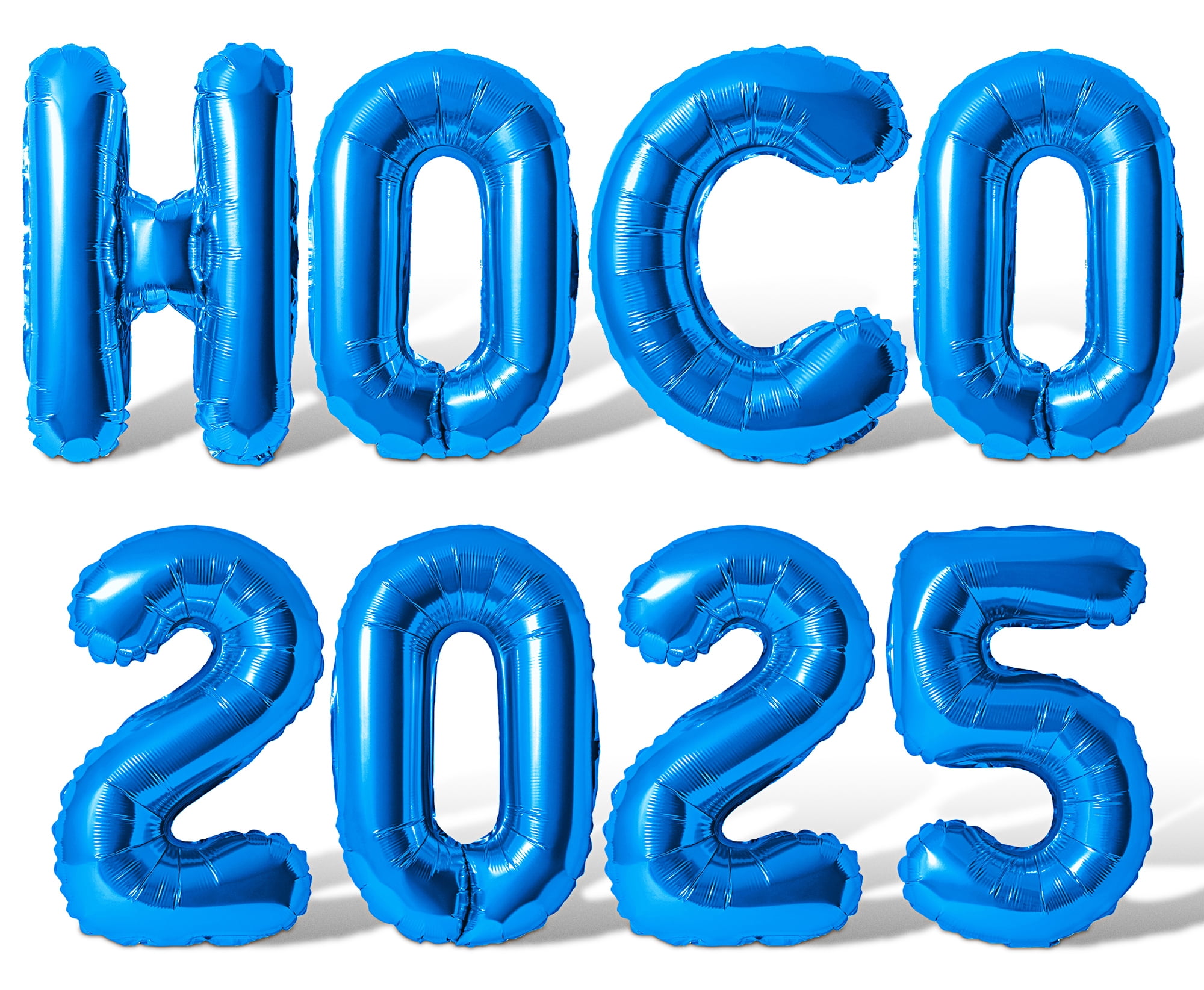 Letter Balloons - HOCO 2025 16" Inch Alphabet Letters Foil Mylar ...