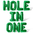Letter Balloons - HOLE IN ONE 16" Inch Alphabet Letters Foil Mylar ...