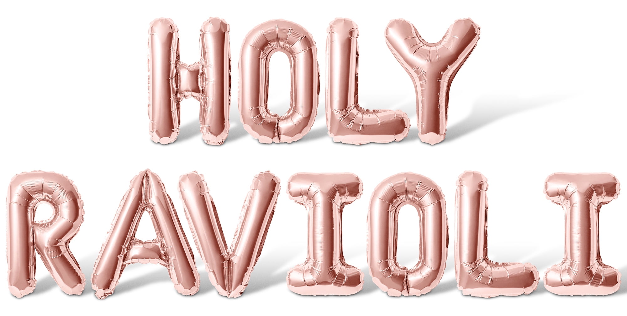 Letter Balloons - HOLY RAVIOLI 16" Inch Alphabet Letters Foil Mylar ...