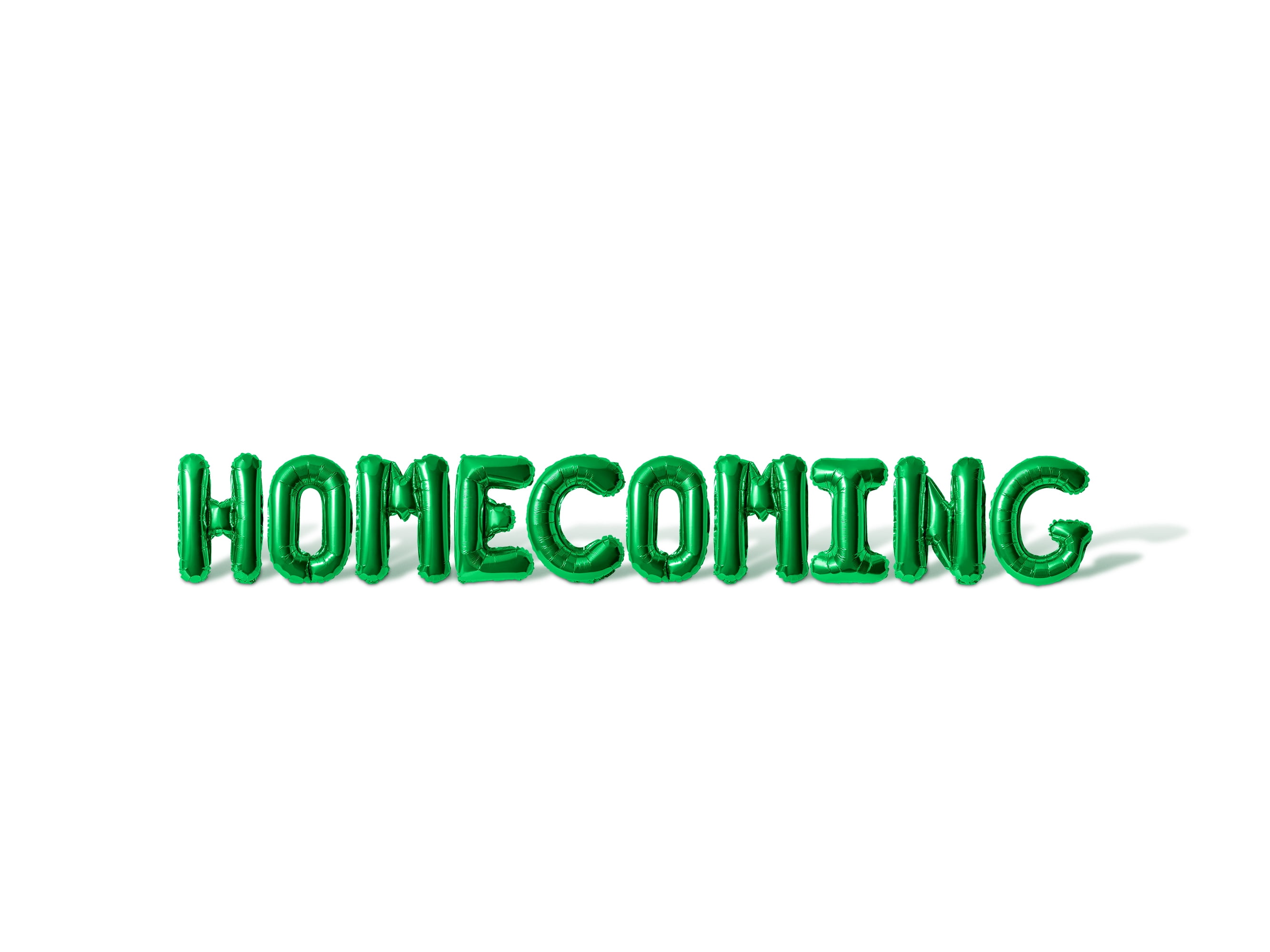 Letter Balloons - HOMECOMING 16" Inch Alphabet Letters Foil Mylar ...